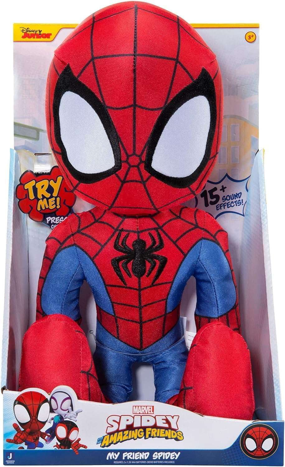 Marvel My Friend Spidey Plush with Sounds - Walmart.com