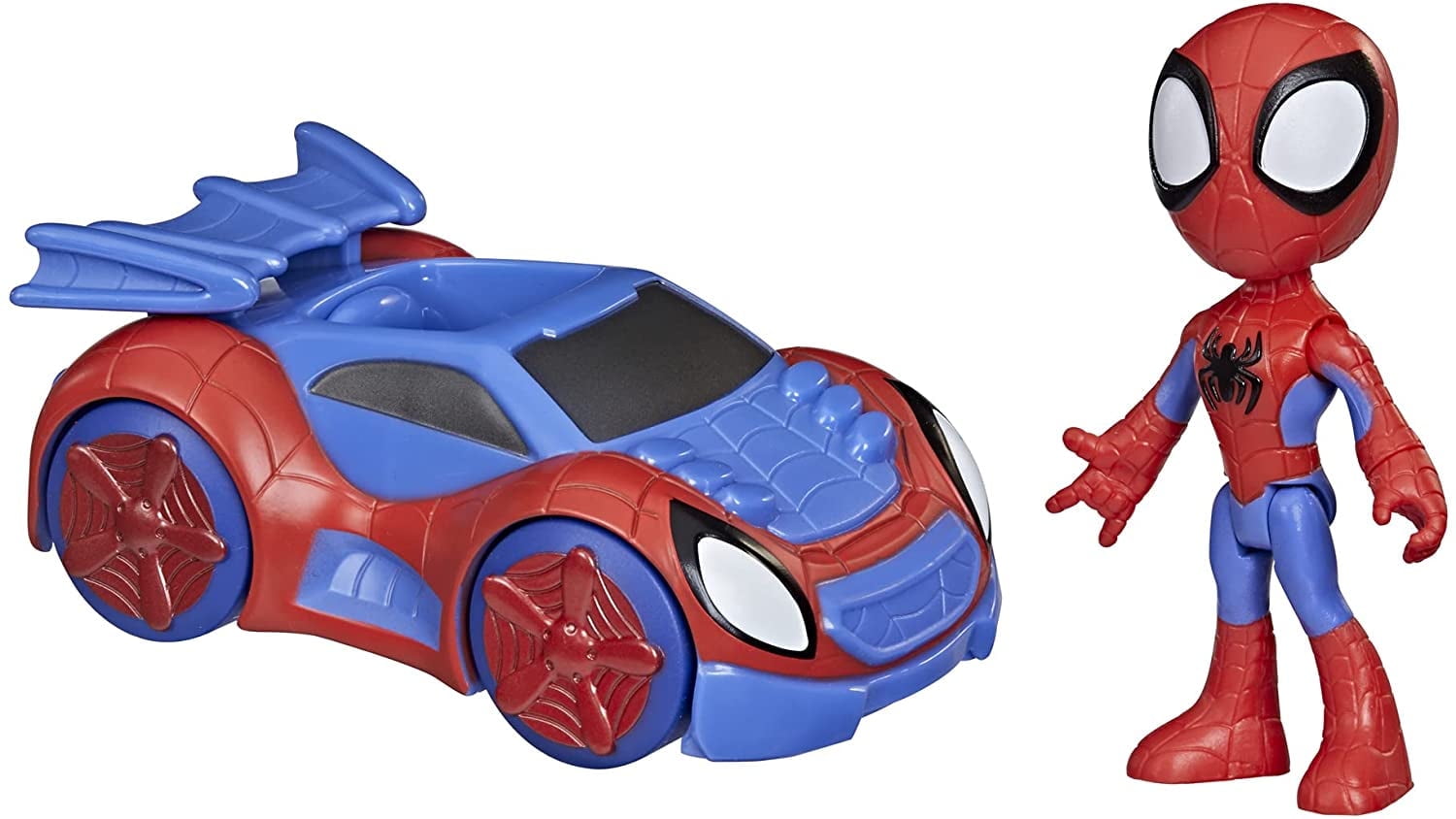 Marvel Spidey and His Amazing Friends Spidey Action Figure and Web ...