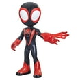 Marvel Supersized Miles Morales Spider-Man Action Figure, 9-inch ...