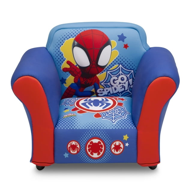 Marvel Spidey and His Amazing Friends Upholstered Chair with Sculpted ...