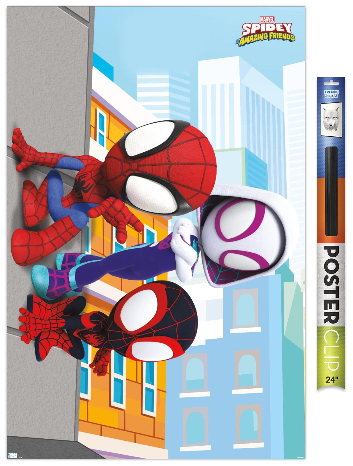 Marvel Spidey and His Amazing Friends - Wall Wall Poster, 22.375" x 34 ...