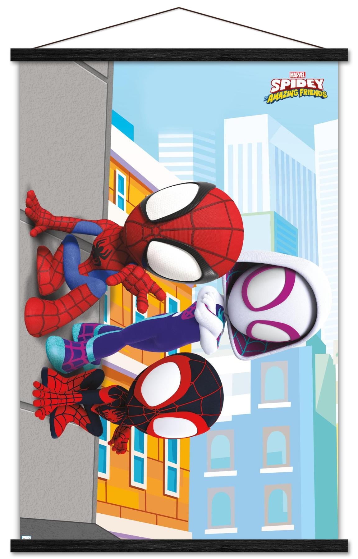 Marvel Spidey and His Amazing Friends - Wall Wall Poster with Magnetic ...