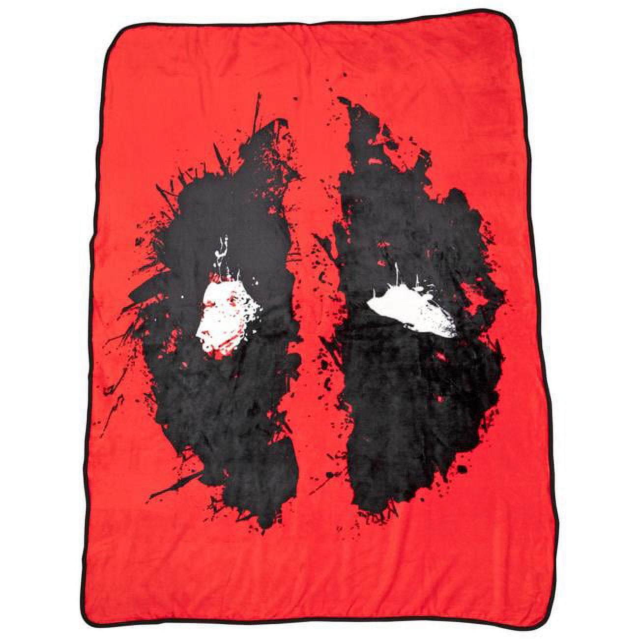 Marvel Splatter Face Symbol Fleece Throw Blanket - Walmart.com
