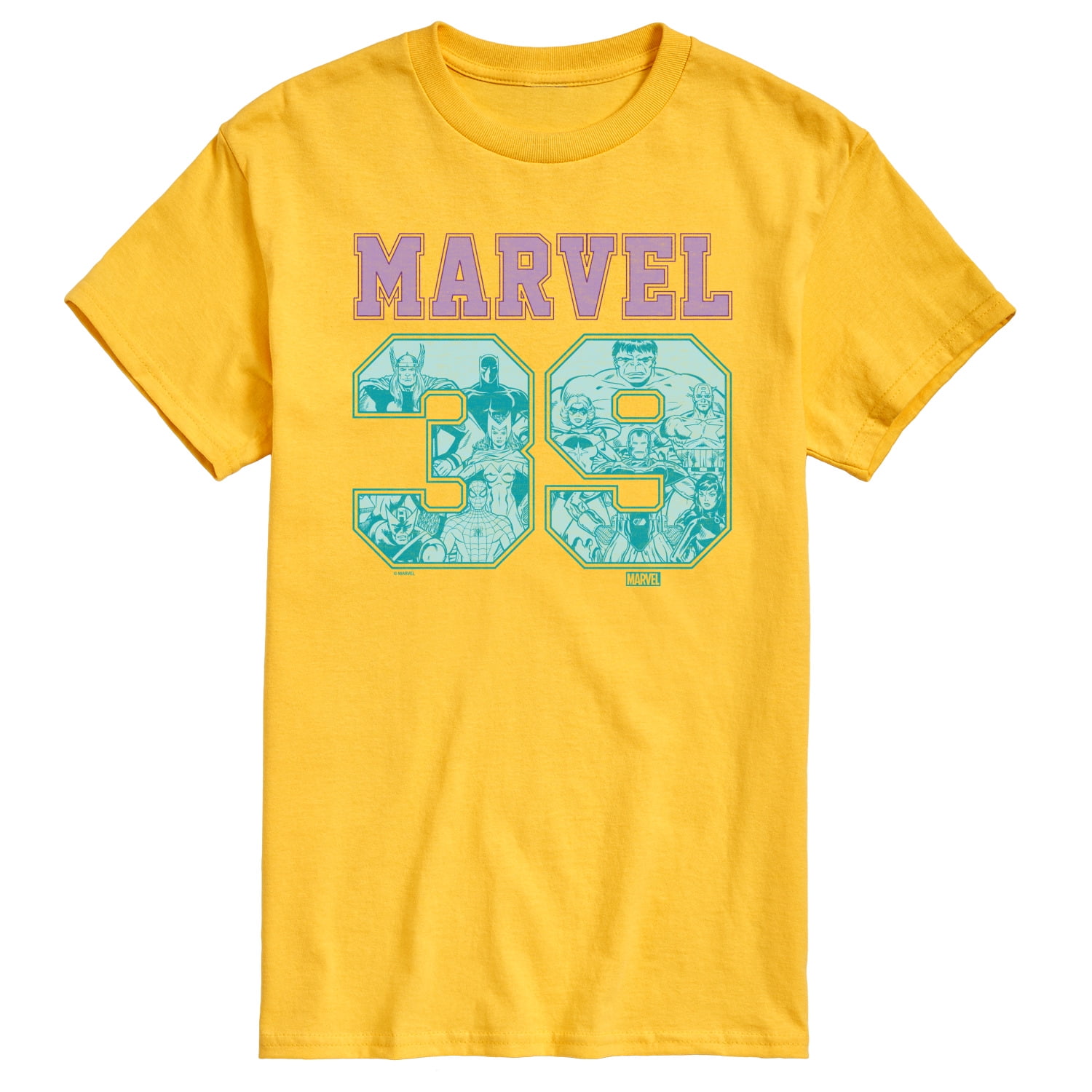 Marvel - Spring Colors - Men's Short Sleeve Graphic T-Shirt - Walmart.com