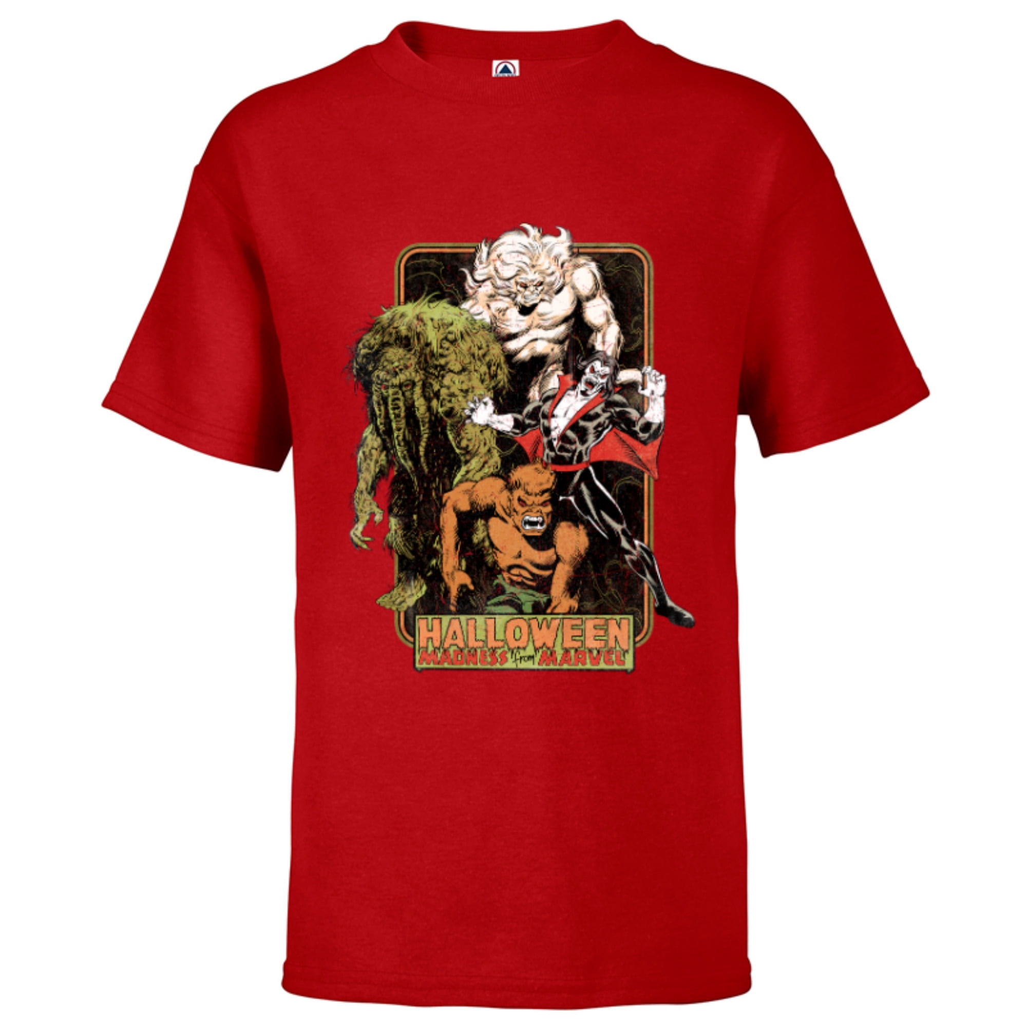 Marvel Strange Tales Monsters Halloween Madness Distressed- Short ...