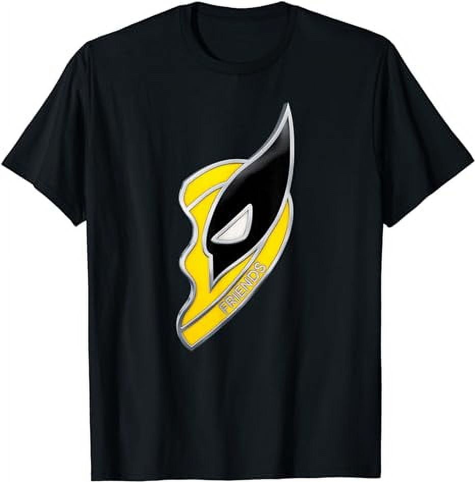 Marvel Studios Deadpool & Wolverine Best Friends Heart Right T-Shirt ...