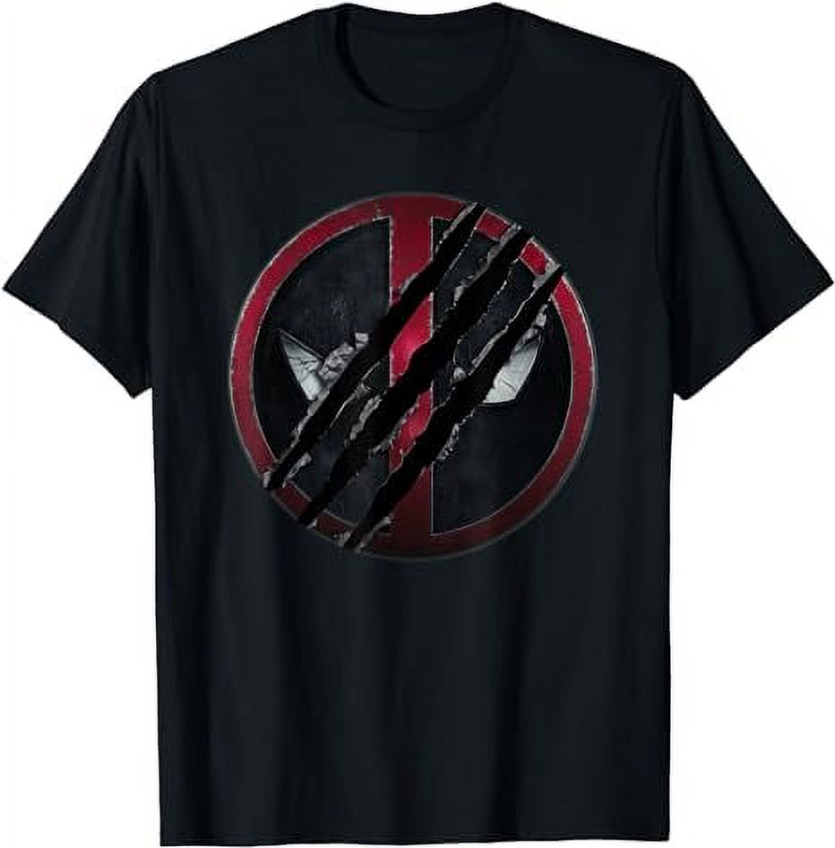 Marvel Studios Deadpool & Wolverine Claws Slashed Icon T-Shirt ...