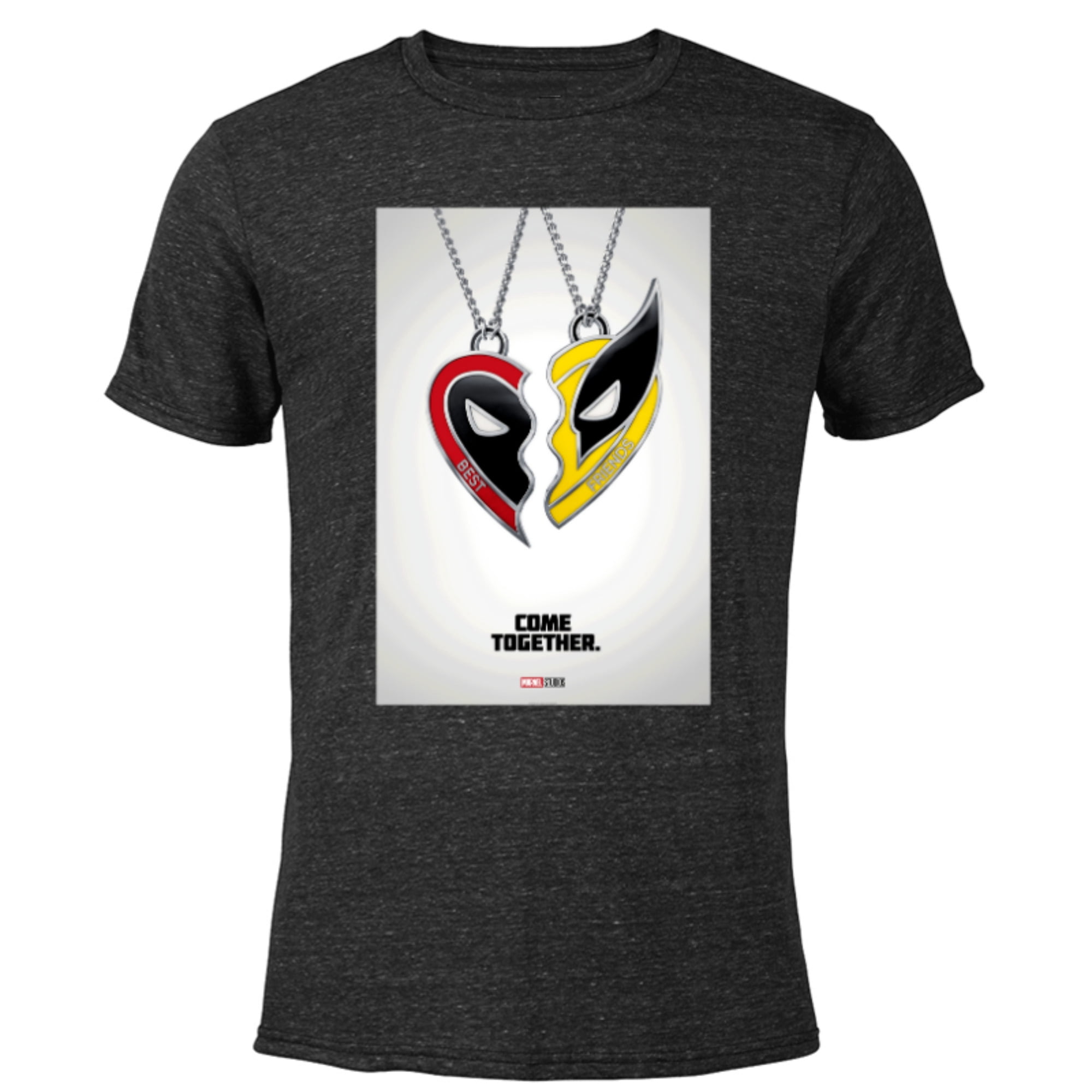 Marvel Studios Deadpool & Wolverine Friends Heart Poster- Short Sleeve ...