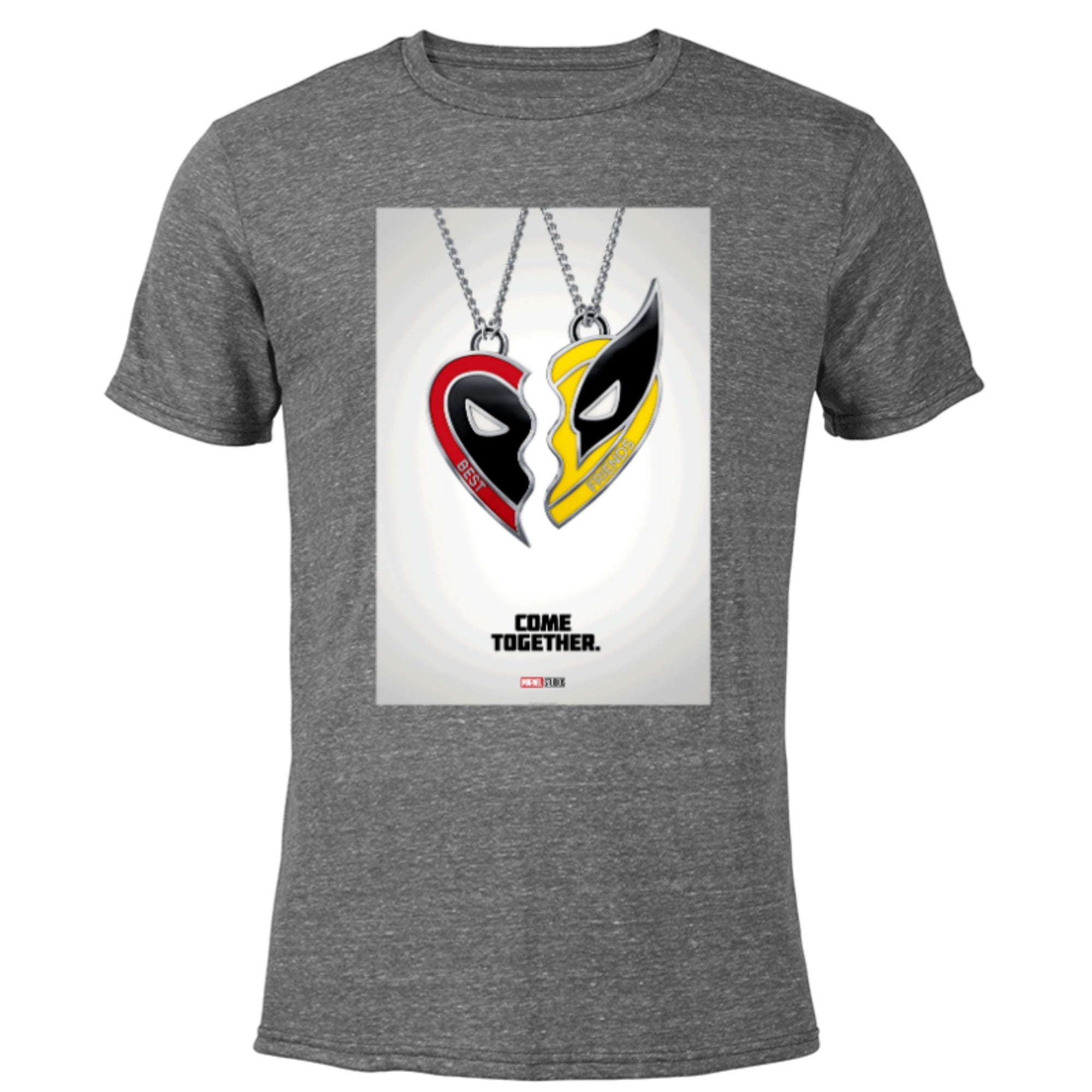 Marvel Studios Deadpool & Wolverine Friends Heart Poster- Short Sleeve ...