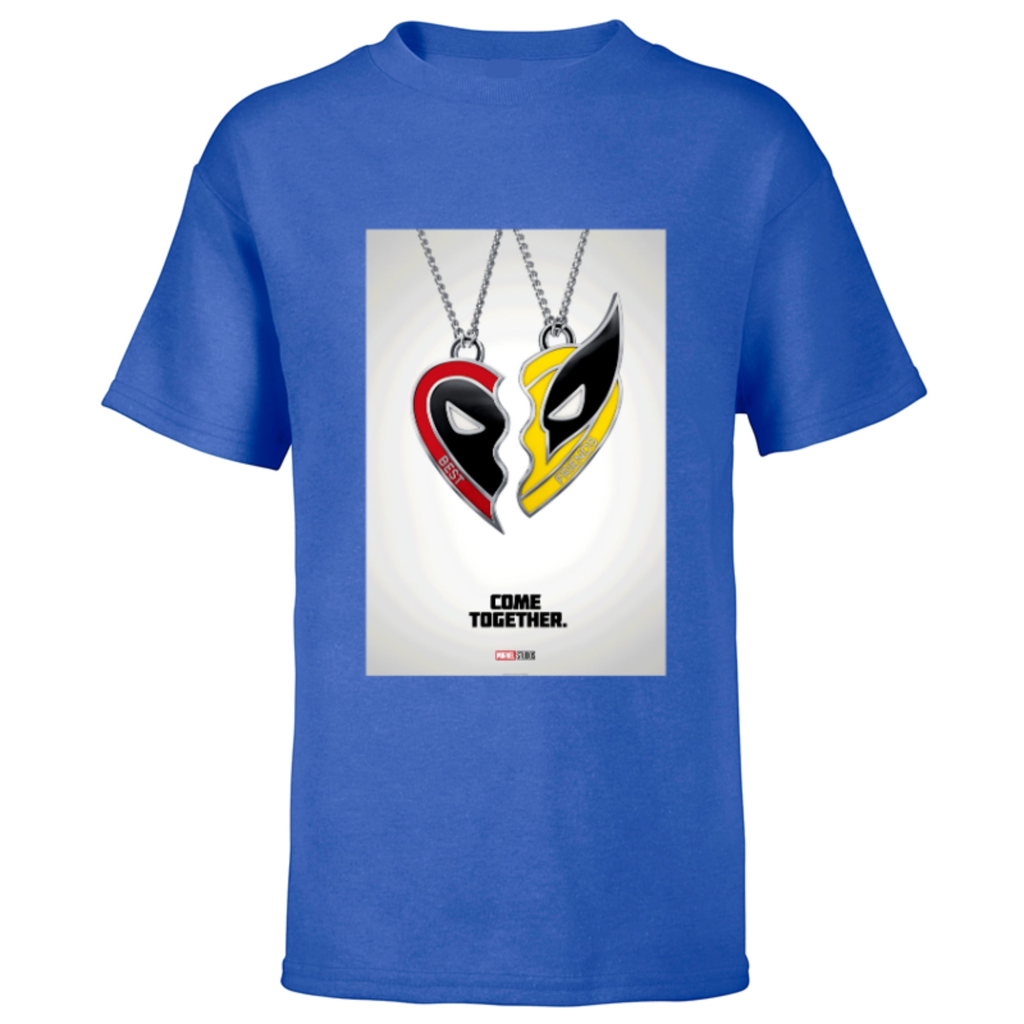Marvel Studios Deadpool & Wolverine Friends Heart Poster- Short Sleeve ...