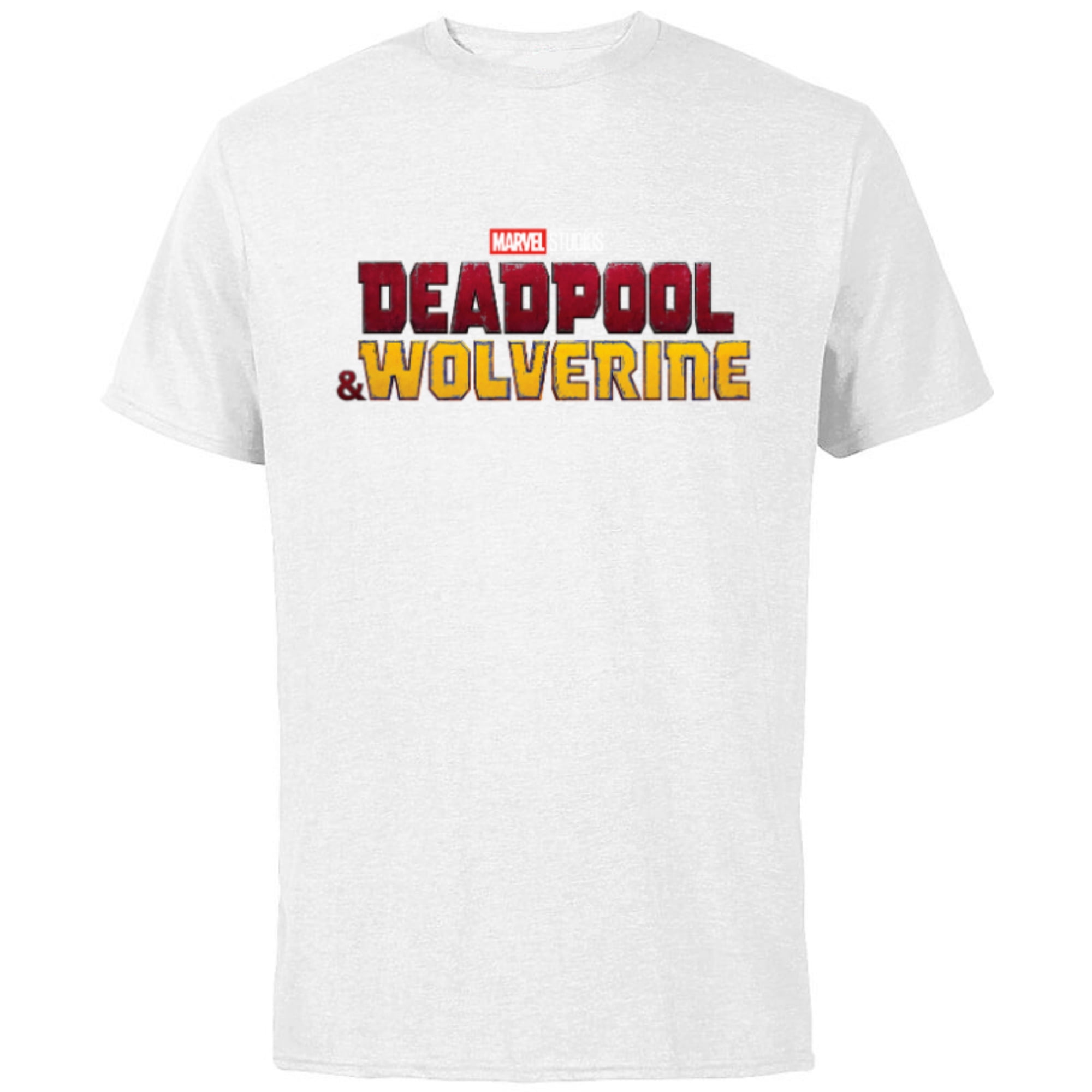 Marvel Studios Deadpool & Wolverine Official Movie Logo- Short Sleeve ...