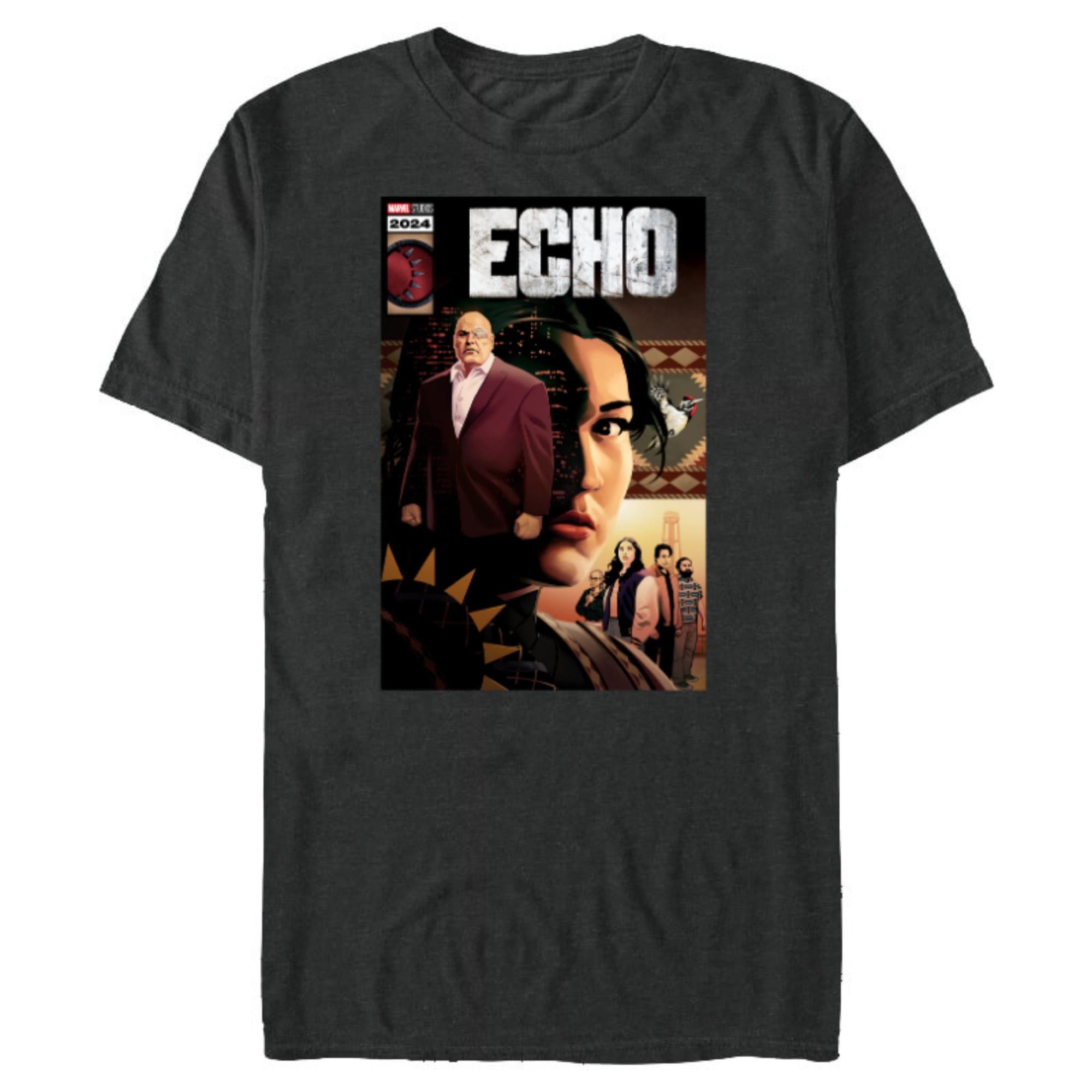 Marvel Studios Echo TV Series 2024 Comic Cover Art Disney+ - Short Sleeve Blended T-Shirt for ...