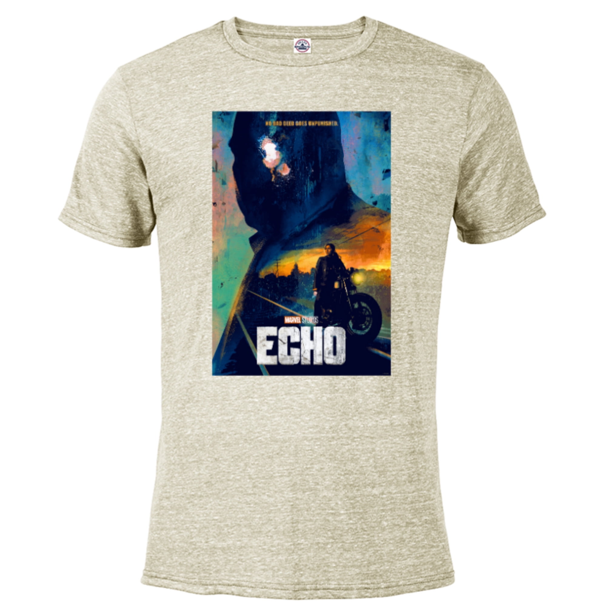 Marvel Studios Echo TV Series Maya Kingpin Logo & Poster Art - Short Sleeve Blended T-Shirt for ...