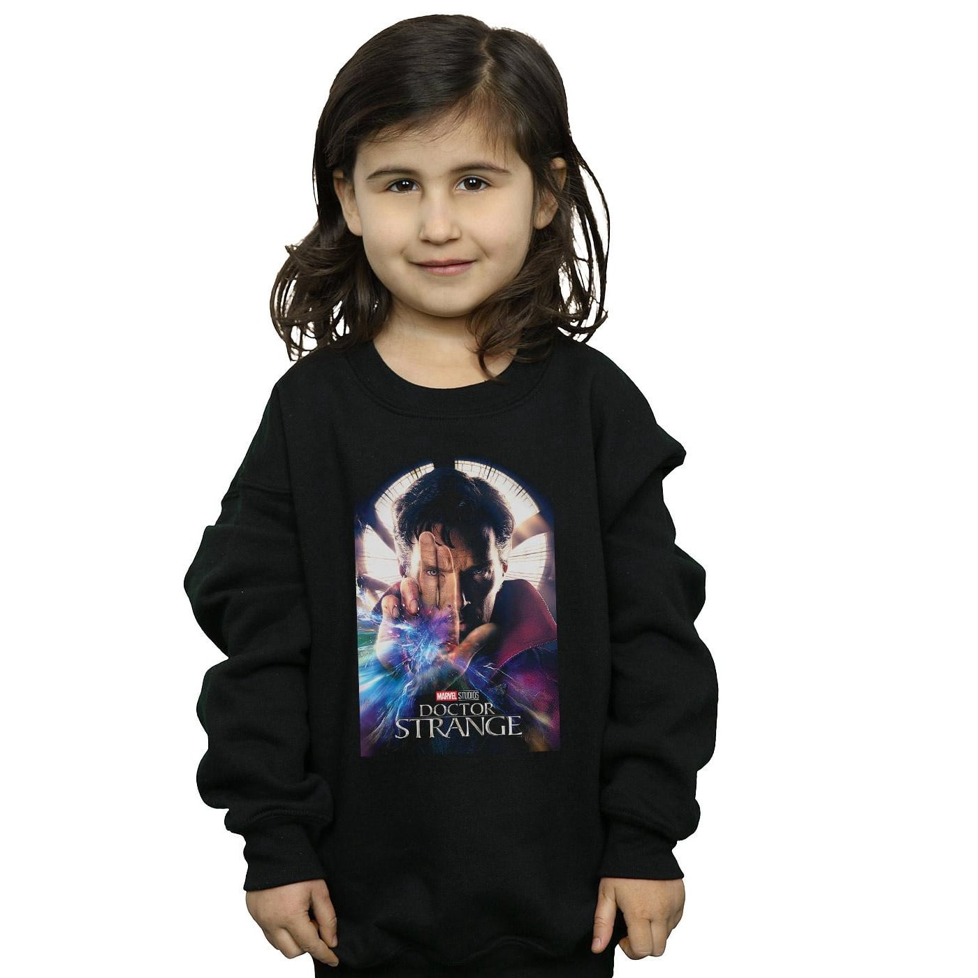Marvel Studios Girls Doctor Strange Poster Sweatshirt - Walmart.com