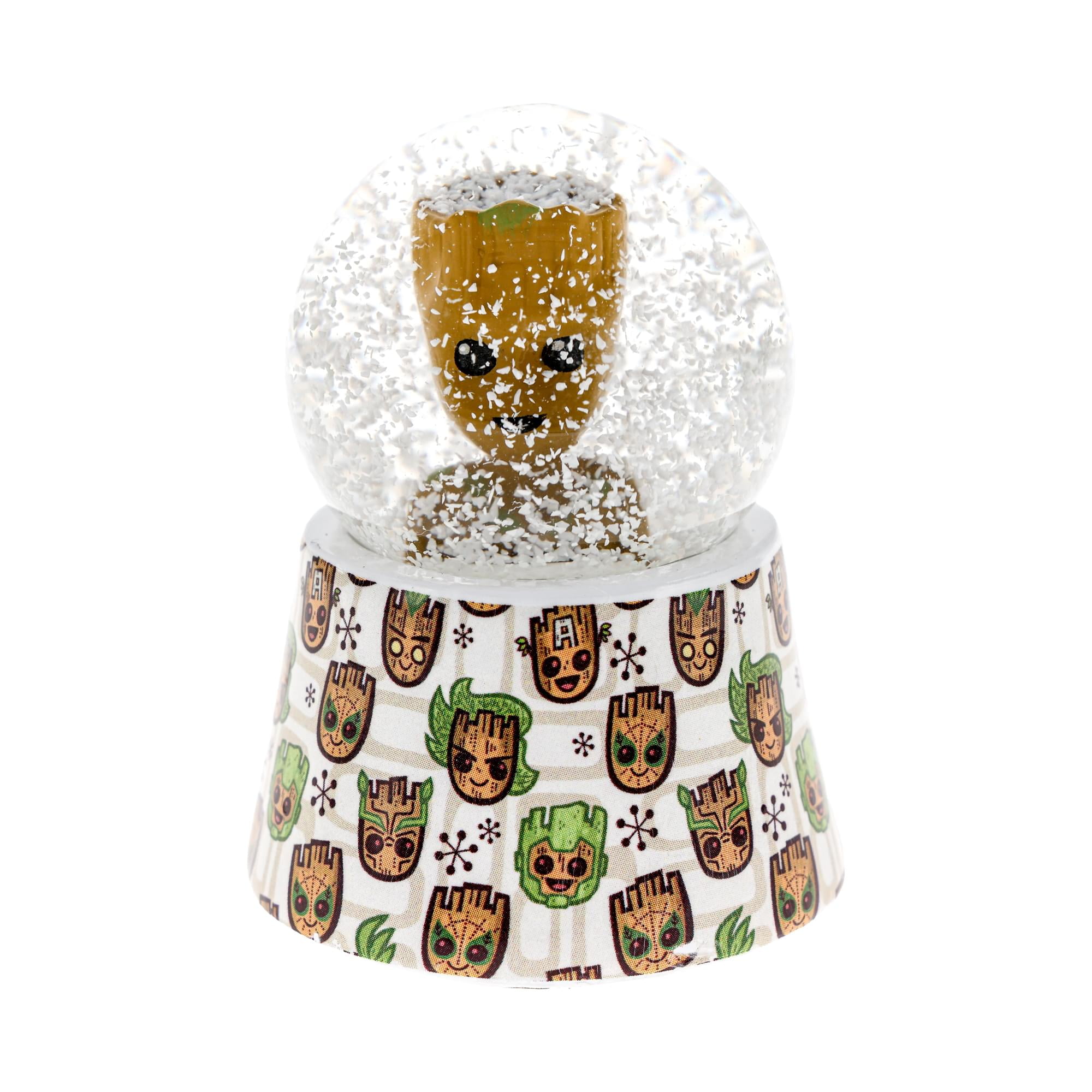 Marvel Studios Guardians Of The Galaxy Groot 3-Inch Mini Light-Up Snow ...