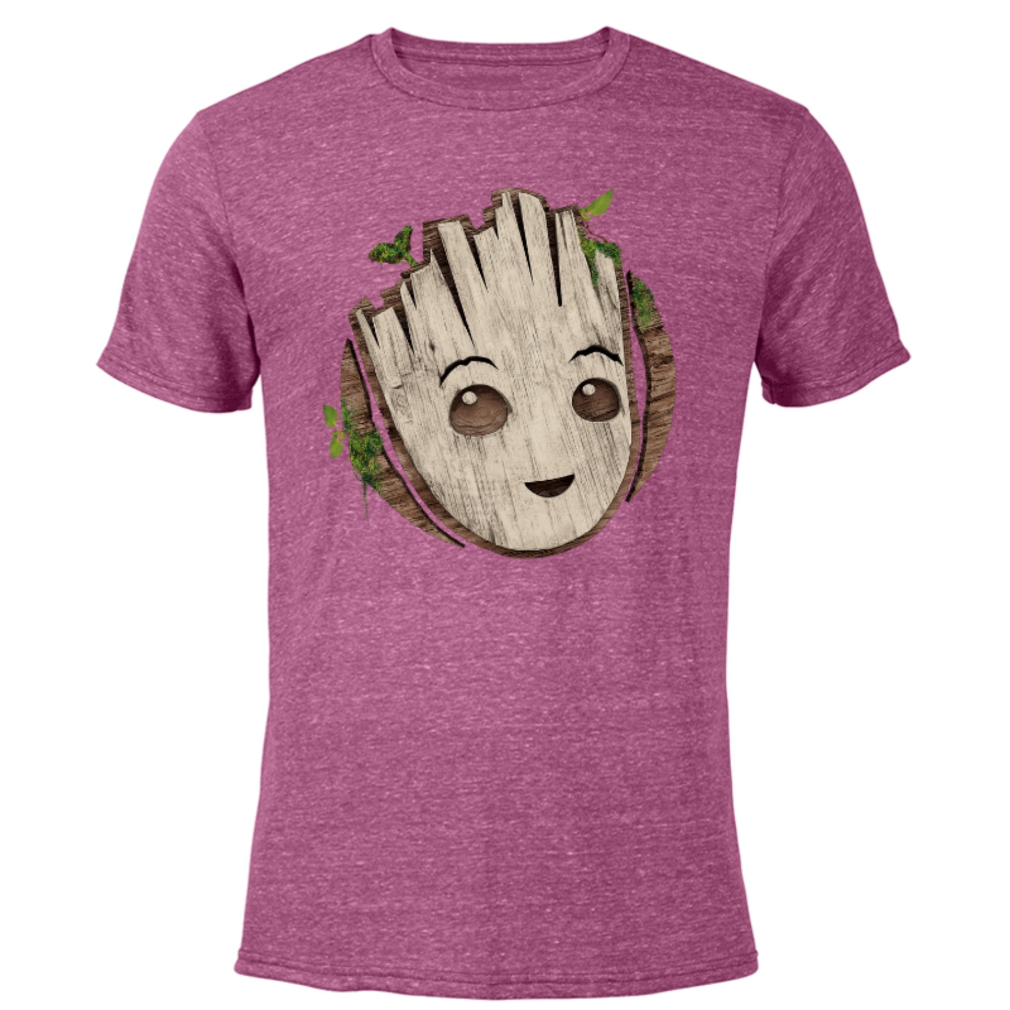 Marvel Studios I Am Groot Baby Face - Short Sleeve Blended T-Shirt for ...