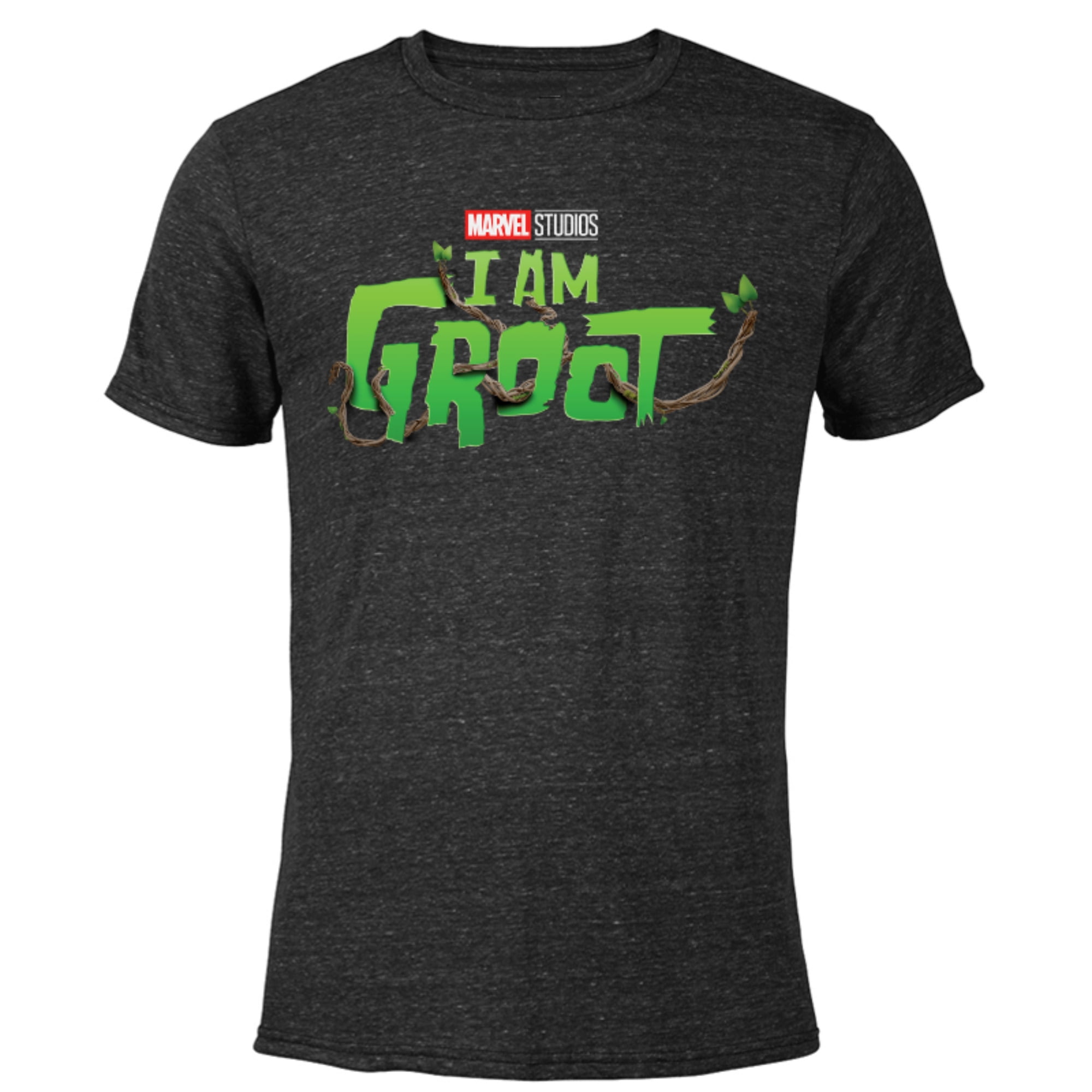 Marvel Studios I Am Groot Logo - Short Sleeve Blended T-Shirt for ...
