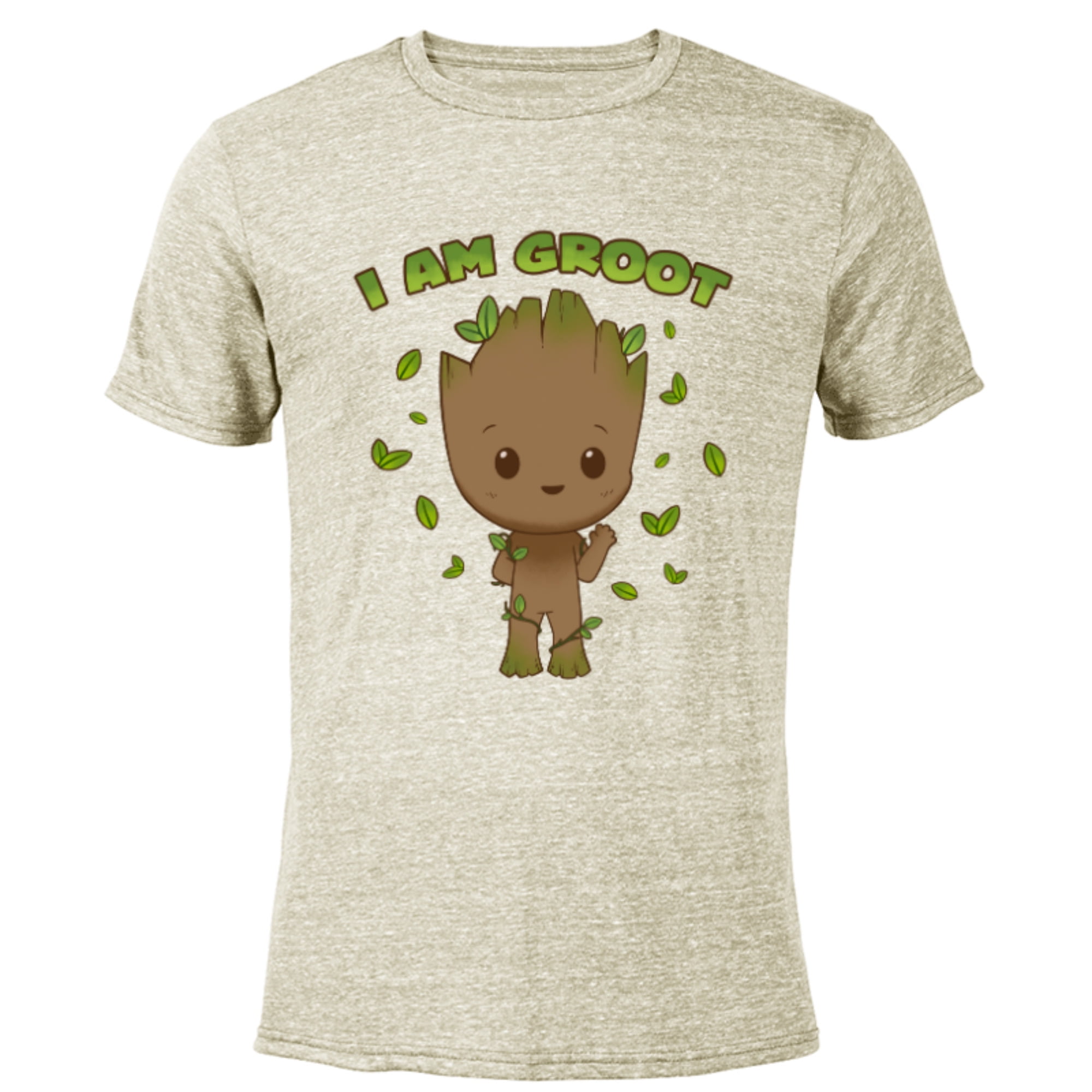 Marvel Studios I Am Groot Says Hello - Short Sleeve Blended T-Shirt for ...