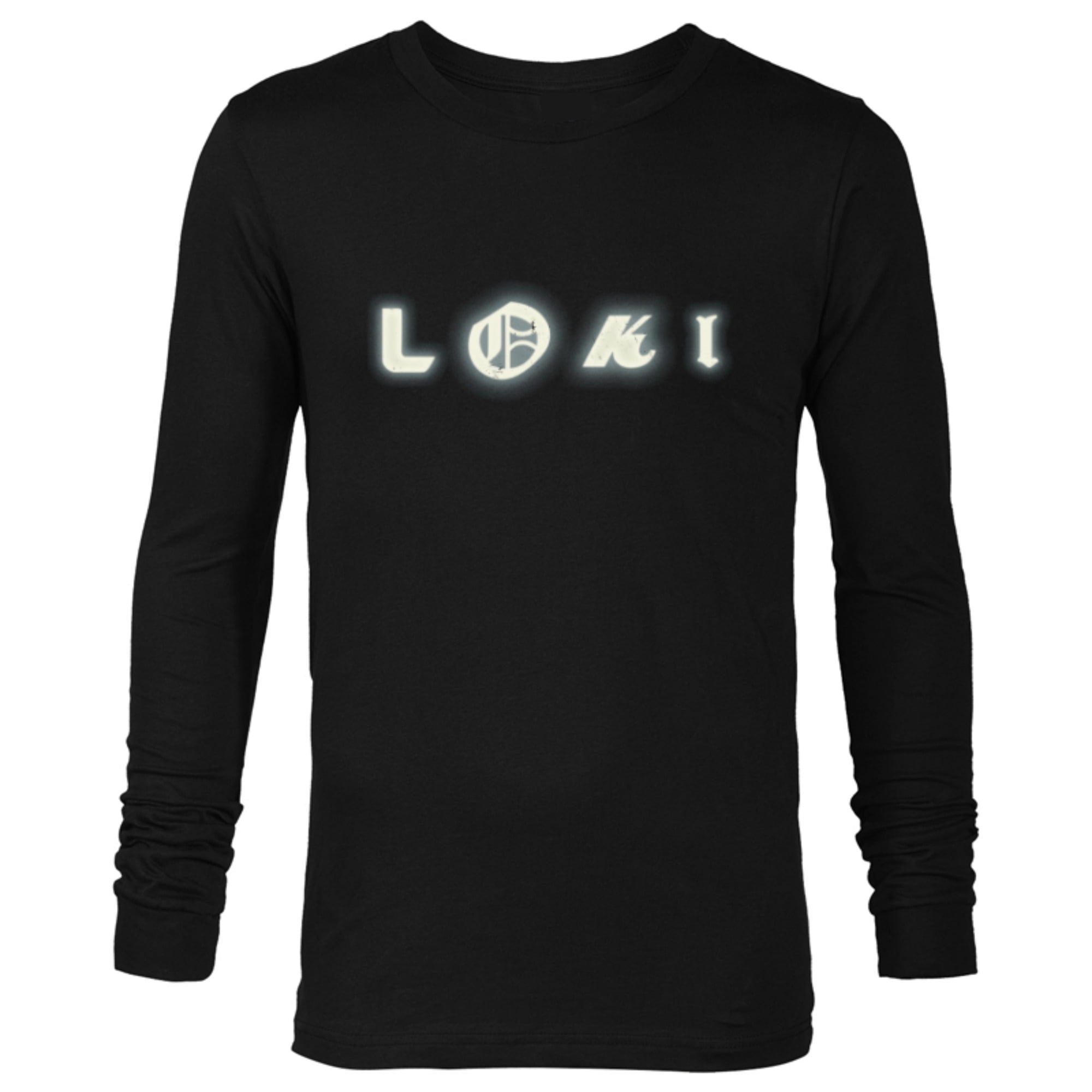 Marvel Studios Loki Letters Black - Long Sleeve T-Shirt for Men ...