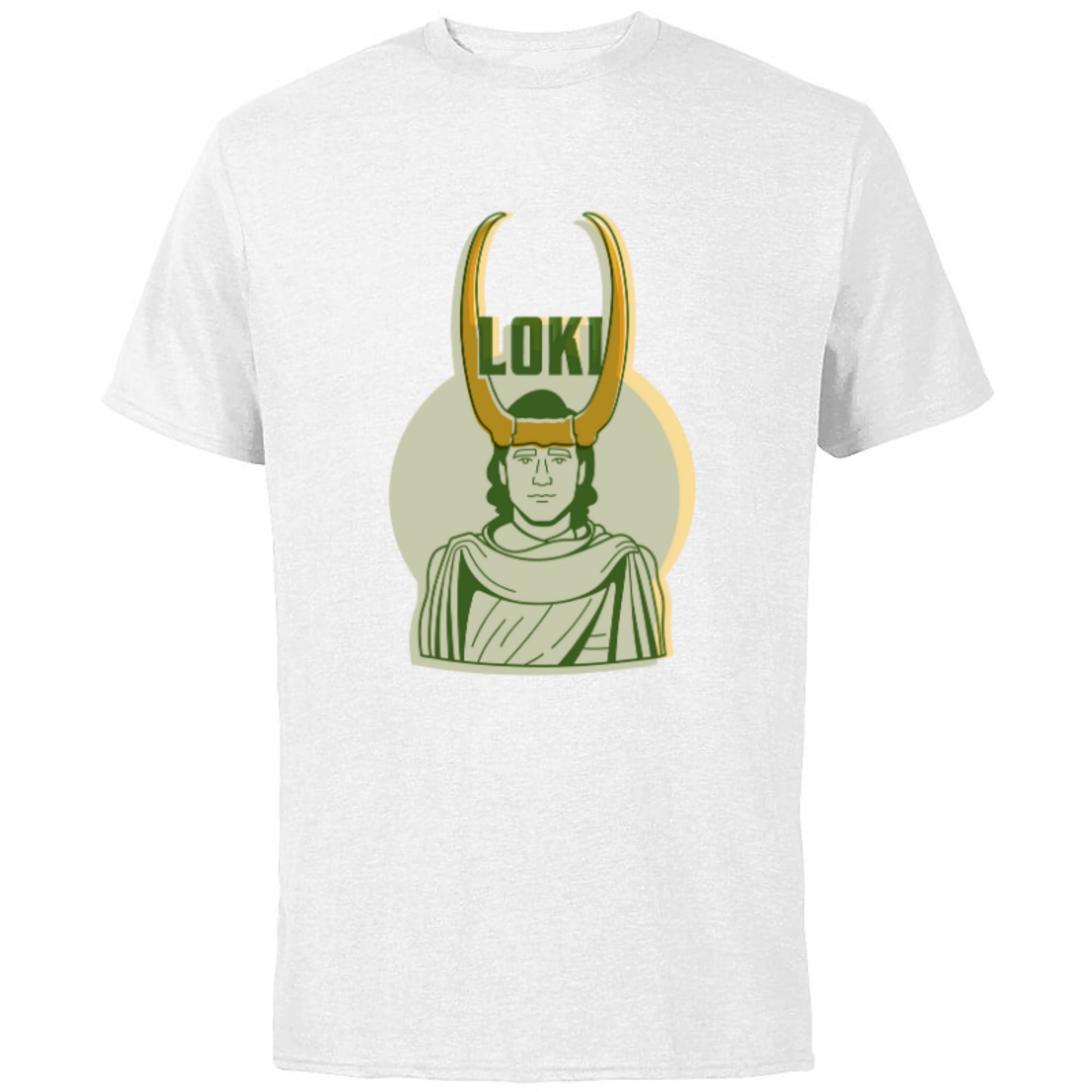 Marvel Studios Loki Season 2 God Loki Classic Art - Short Sleeve Cotton T-Shirt for Adults ...