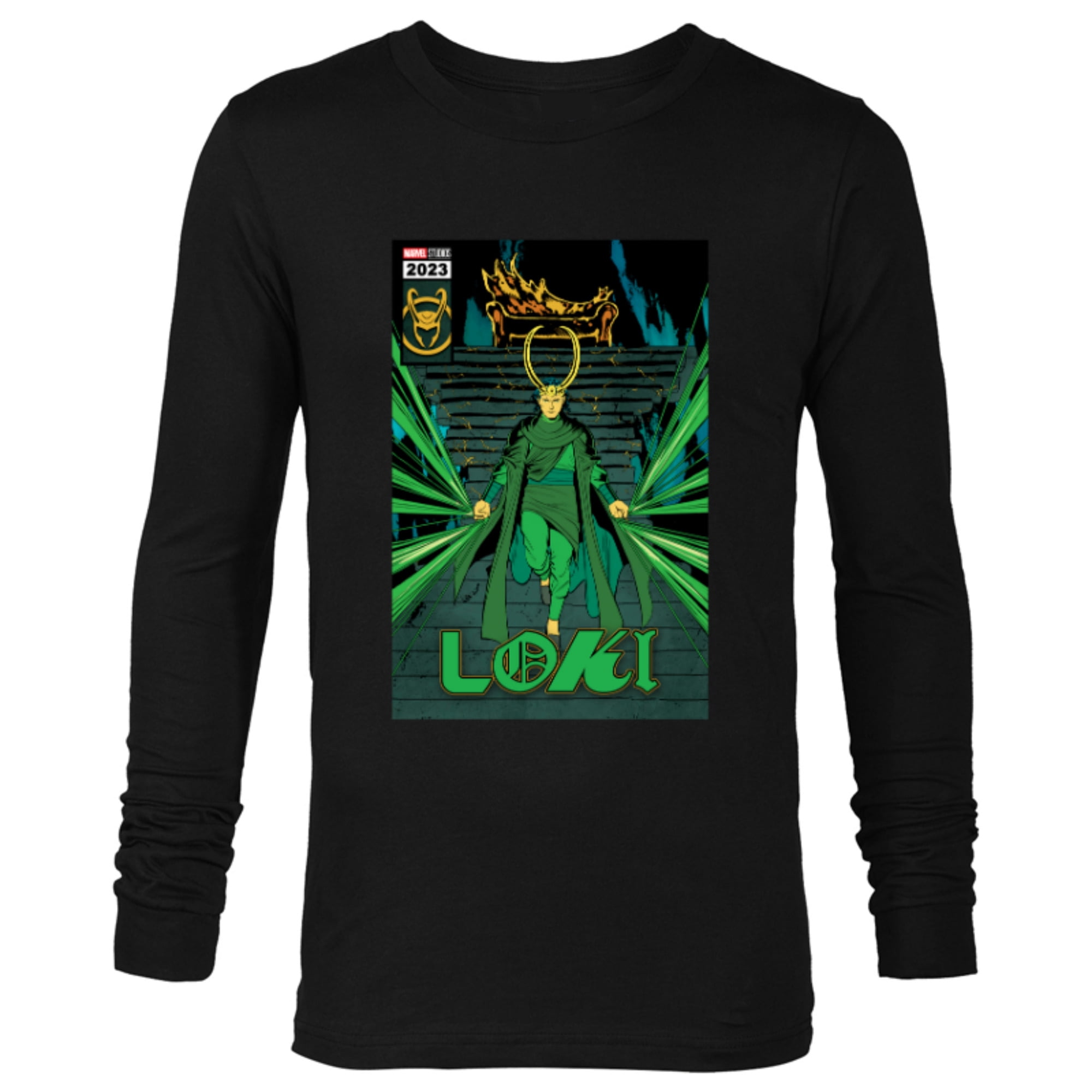 Marvel Studios Loki Season 2 God Loki Comic Cover Art Homage - Long ...