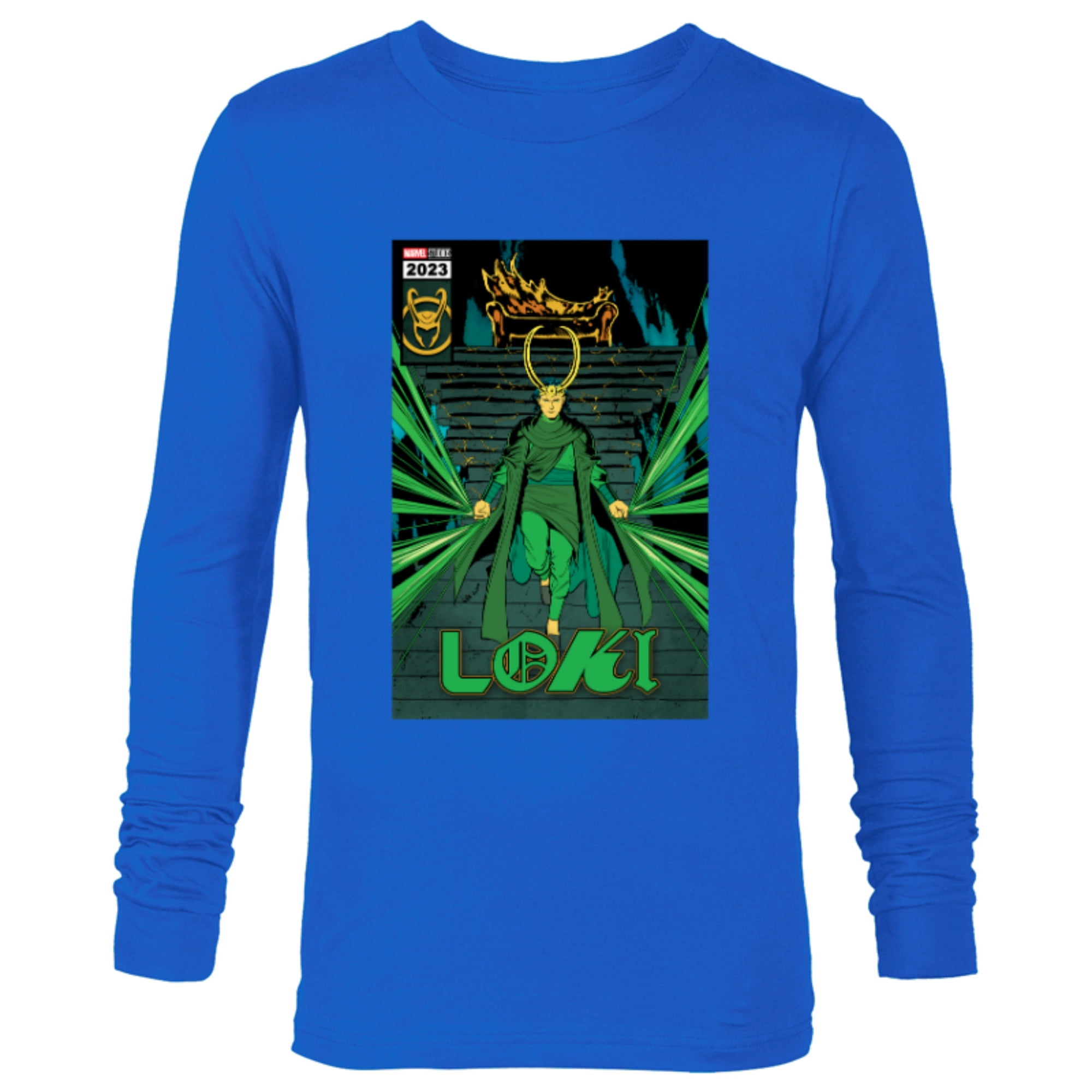 Marvel Studios Loki Season 2 God Loki Comic Cover Art Homage - Long ...