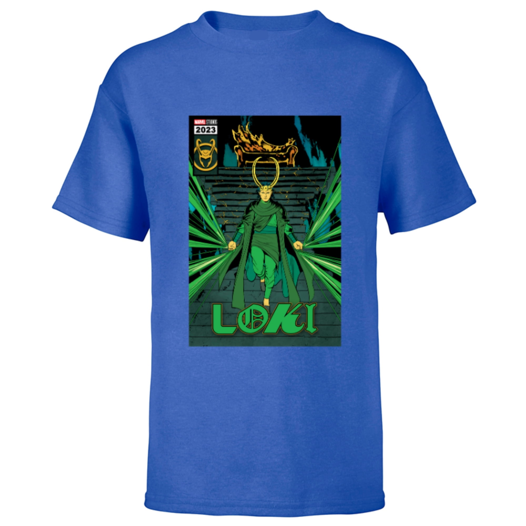 Marvel Studios Loki Season 2 God Loki Comic Cover Art Homage - Short ...