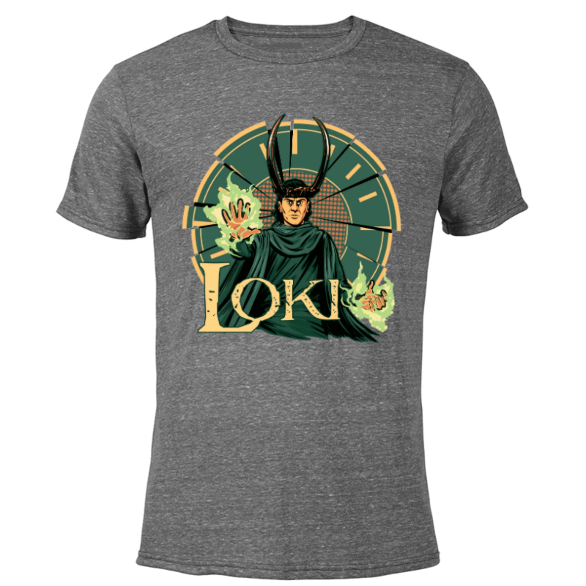 Marvel Studios Loki Season 2 God Loki Fractured Time - Short Sleeve Blended T-Shirt for Adults ...