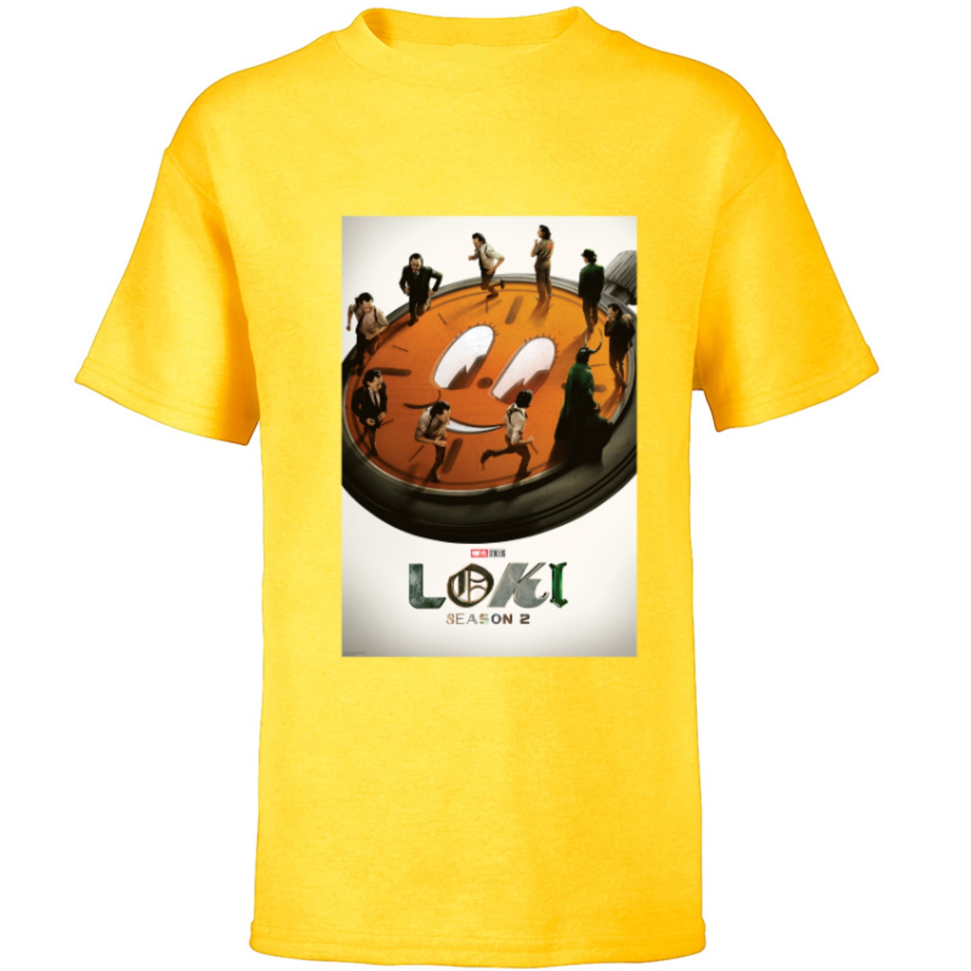 Marvel Studios Loki Season 2 TVA Miss Minutes Run Poster - Short Sleeve ...