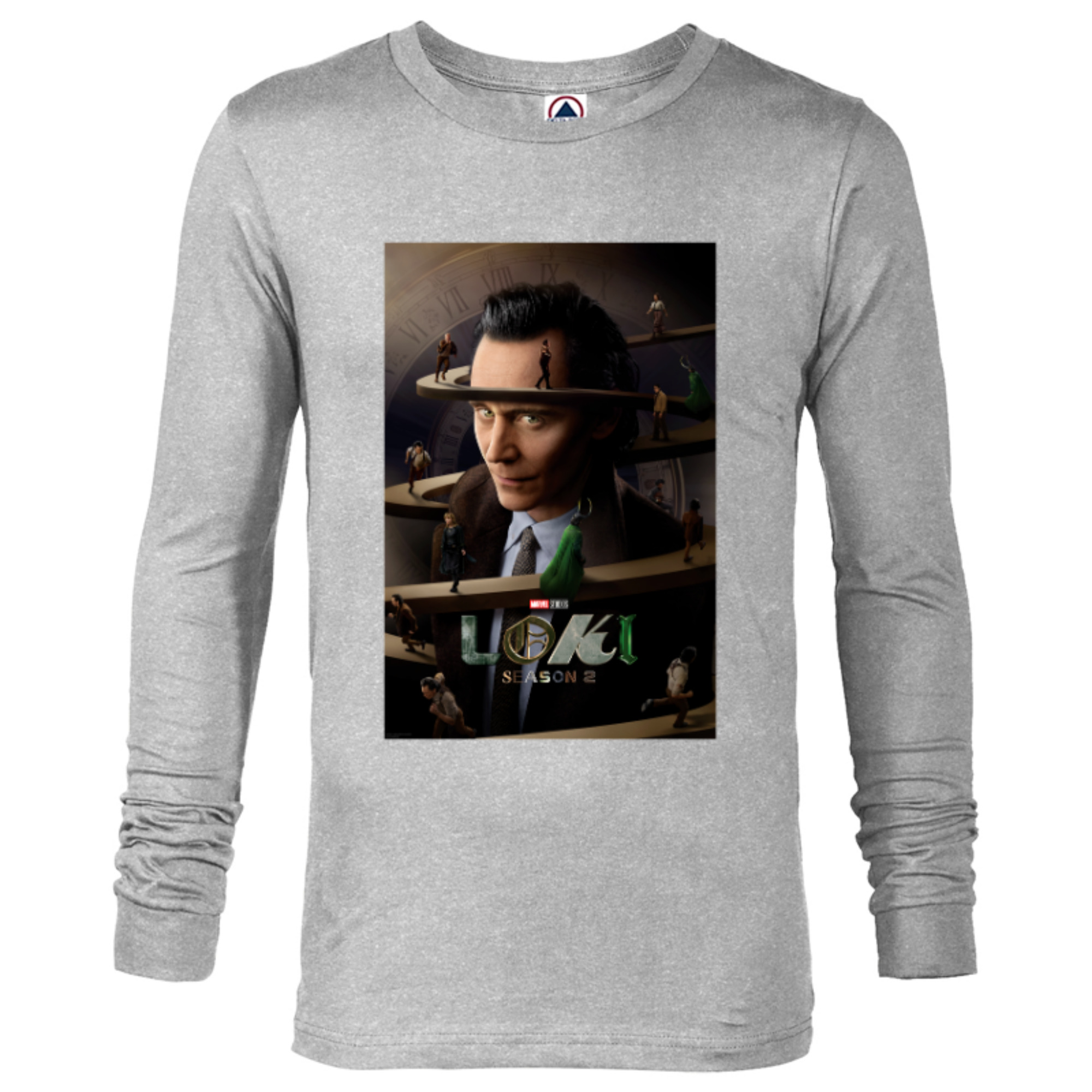 Marvel Studios Loki Season 2 TVA Spiral Ramp Run Poster - Long Sleeve T ...