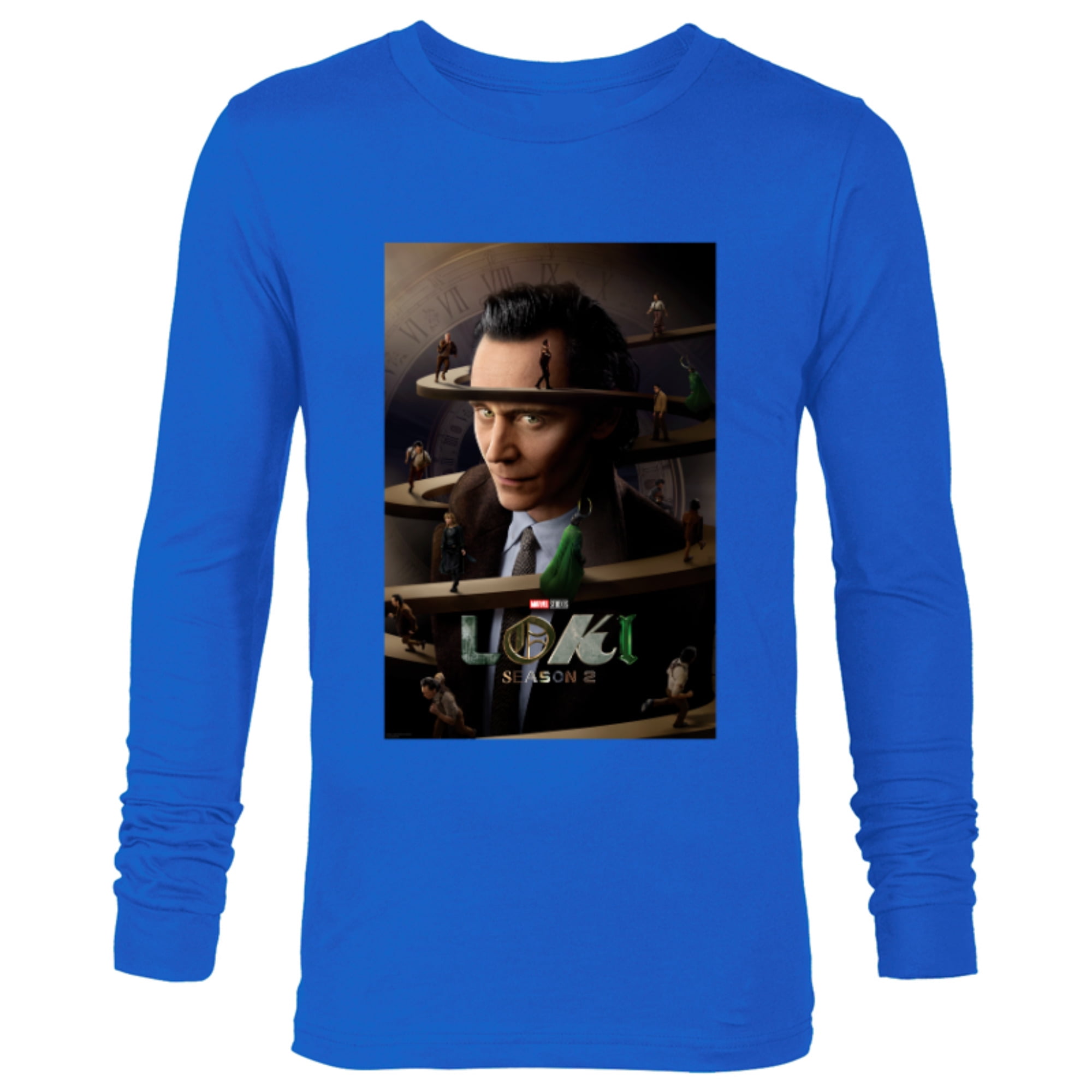 Marvel Studios Loki Season 2 TVA Spiral Ramp Run Poster - Long Sleeve T ...