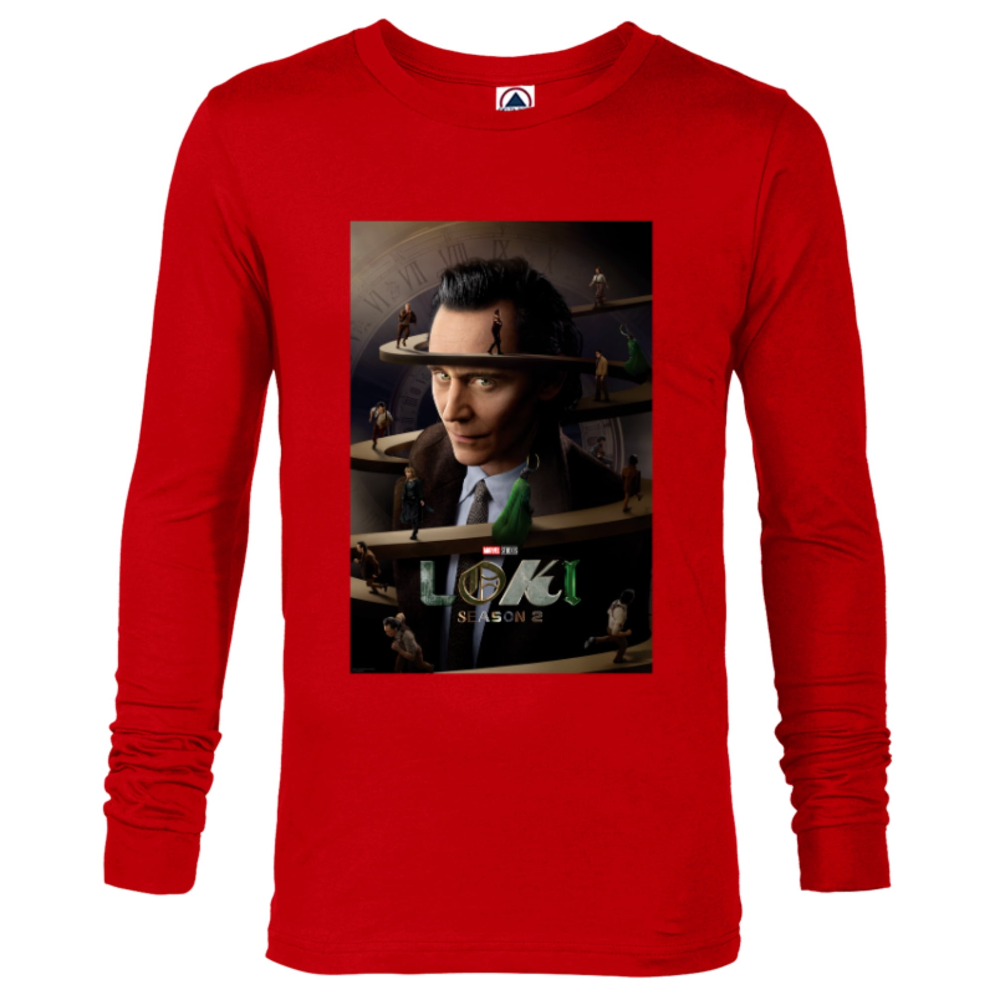 Marvel Studios Loki Season 2 TVA Spiral Ramp Run Poster - Long Sleeve T ...