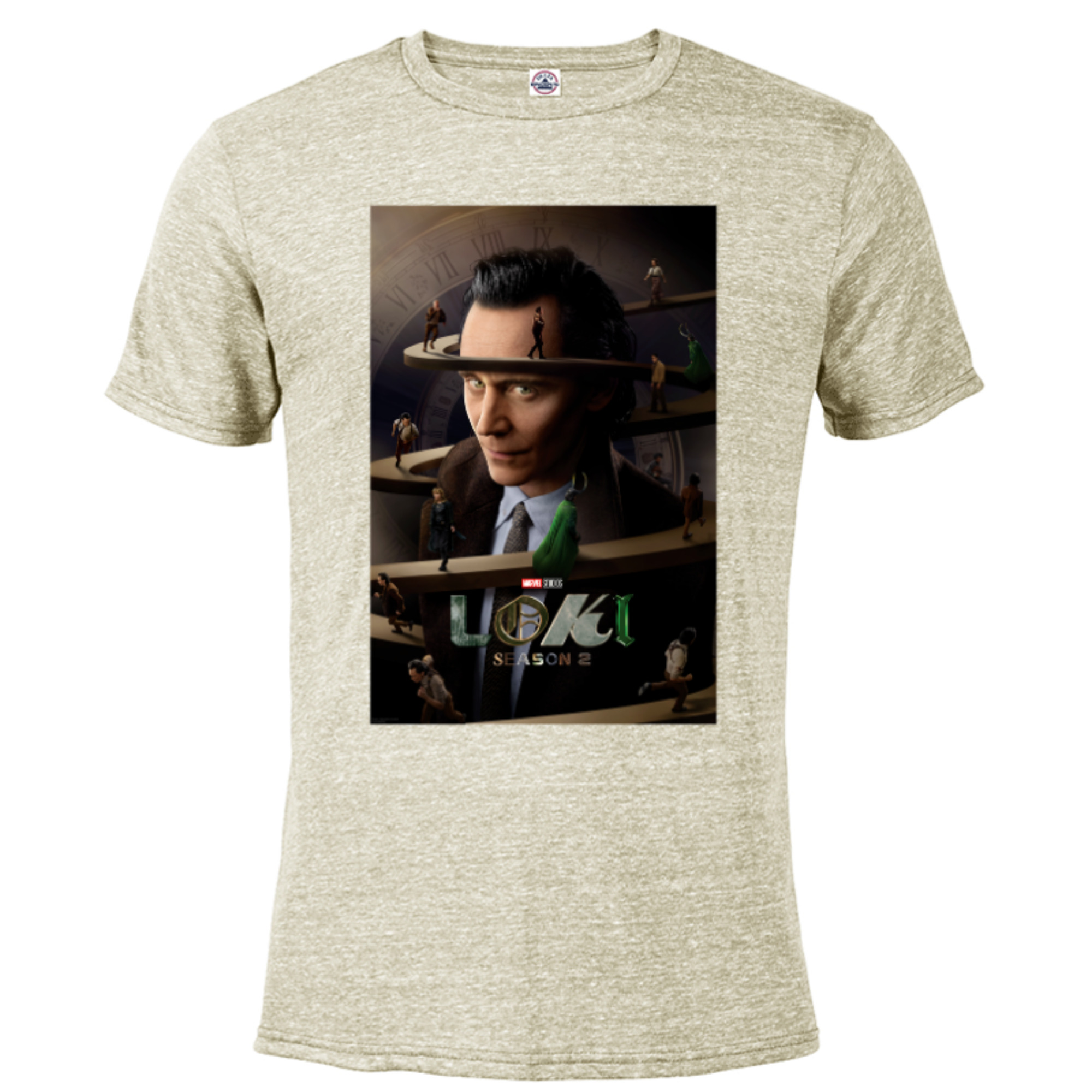 Marvel Studios Loki Season 2 TVA Spiral Ramp Run Poster - Short Sleeve ...