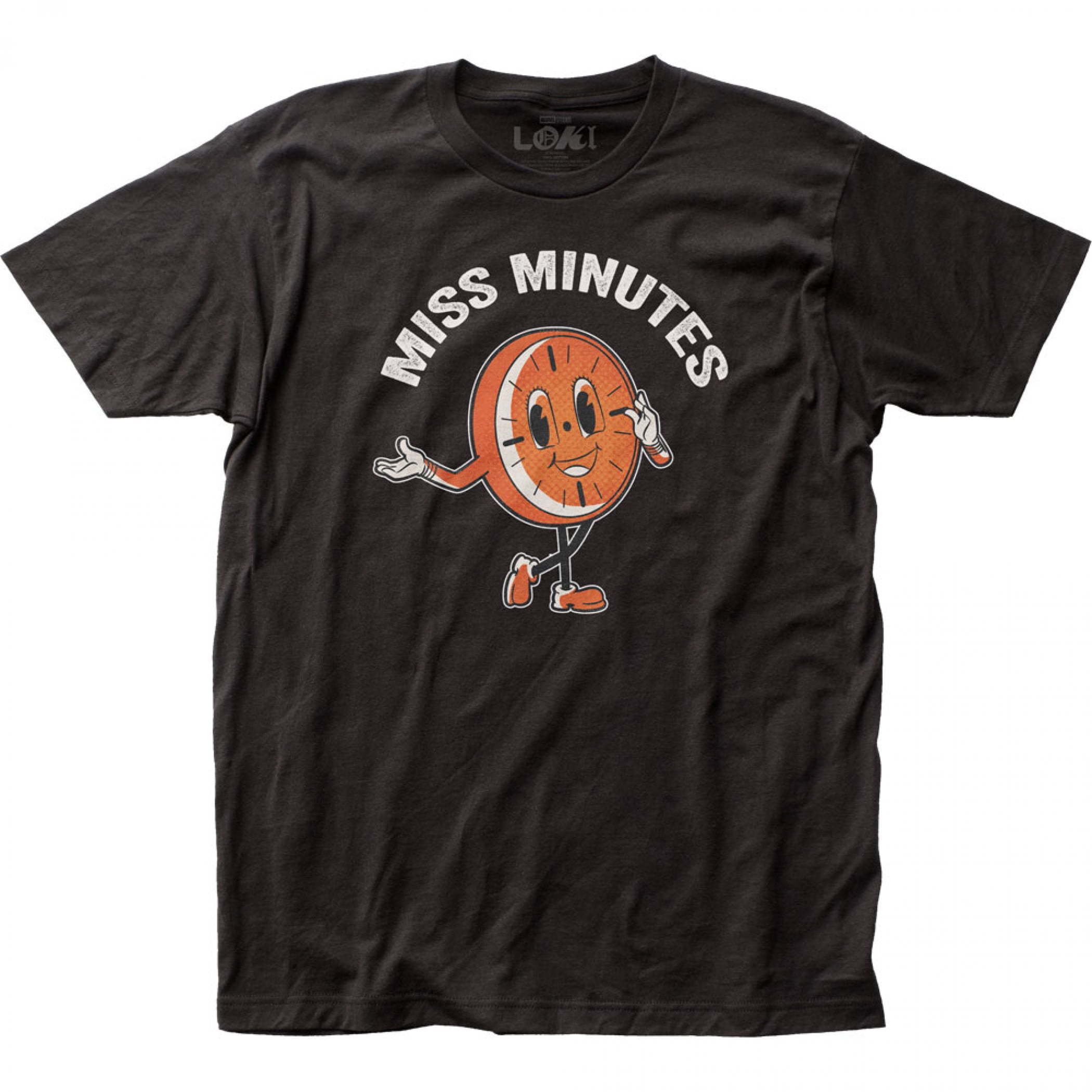 Marvel Studios Loki Series Miss Minutes Clock T-Shirt-4XLarge - Walmart.com