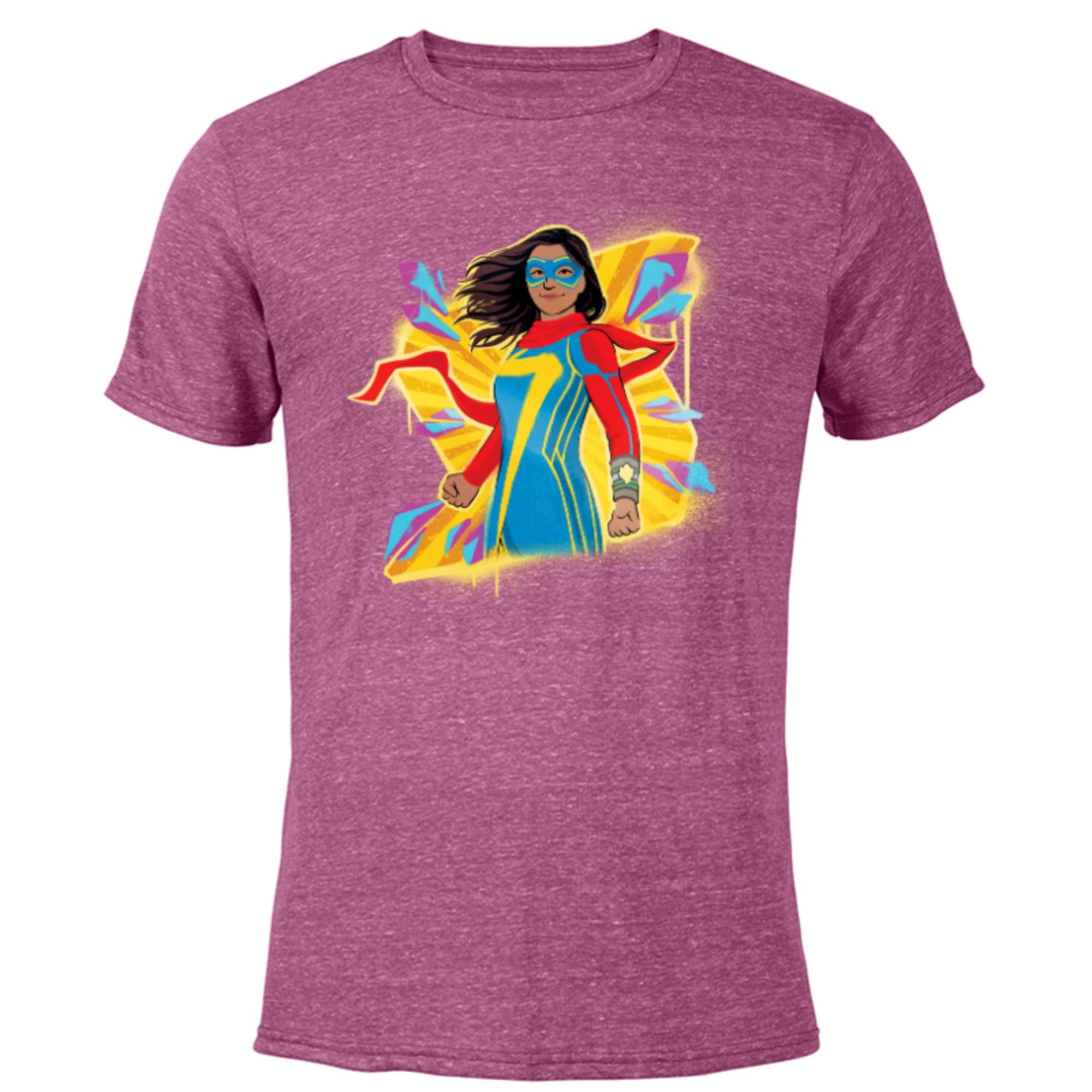 Marvel Studios Ms. Marvel Kamala Khan Hero Superpowers - Short Sleeve ...