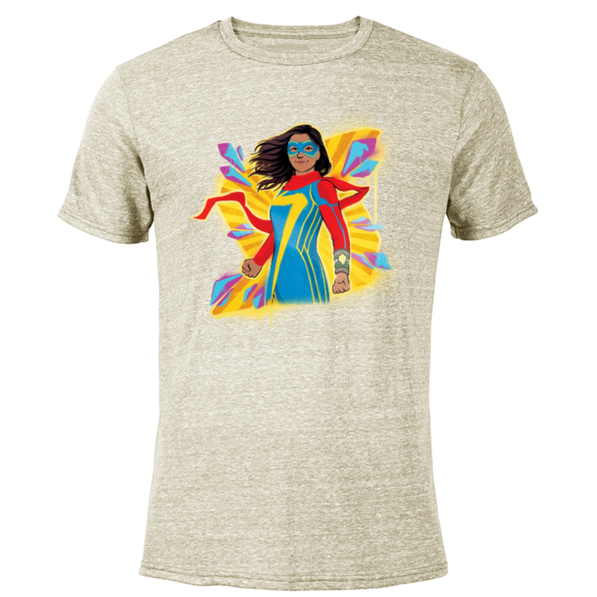 Marvel Studios Ms. Marvel Kamala Khan Hero Superpowers - Short Sleeve ...