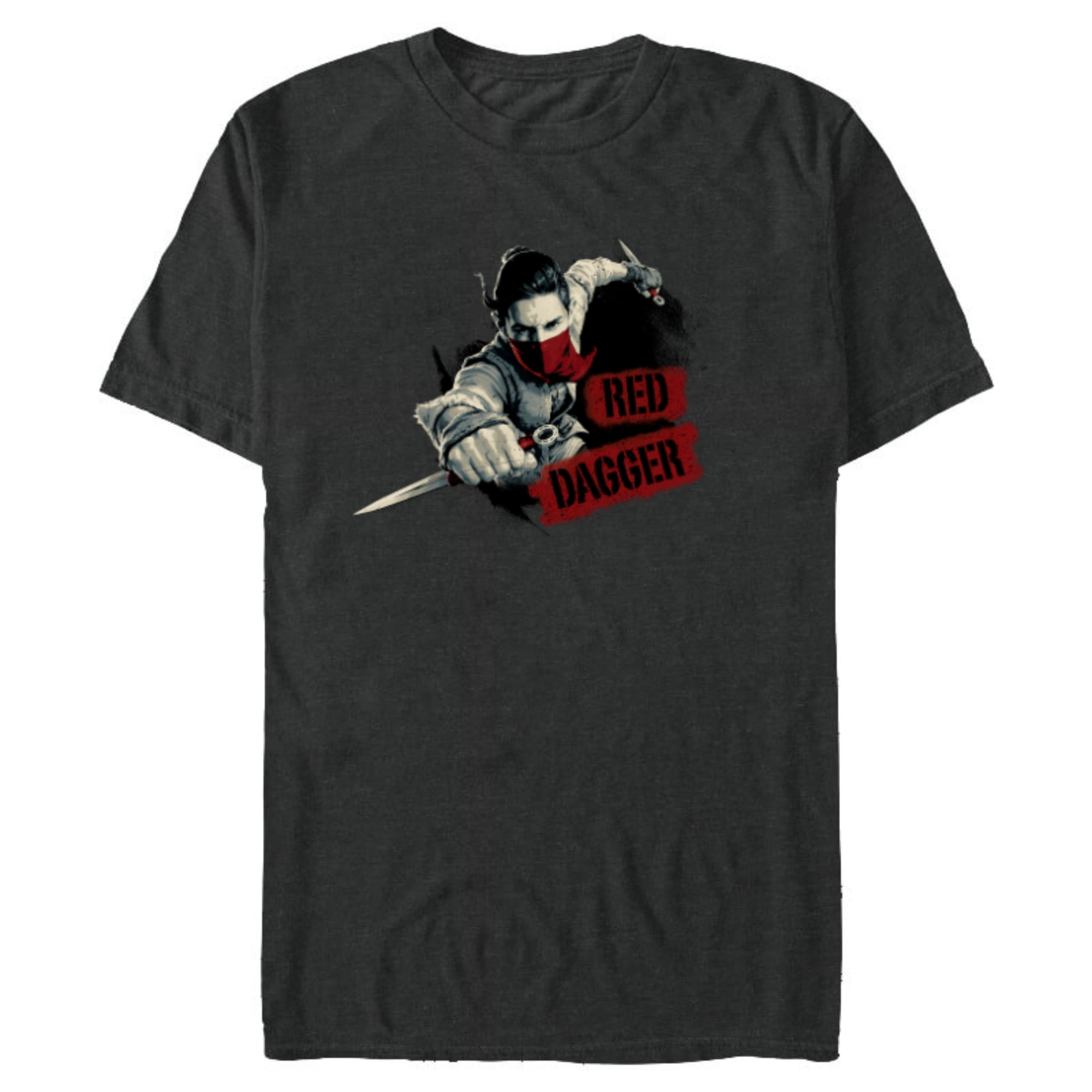 Marvel Studios Ms. Marvel Red Dagger - Short Sleeve Blended T-Shirt for ...