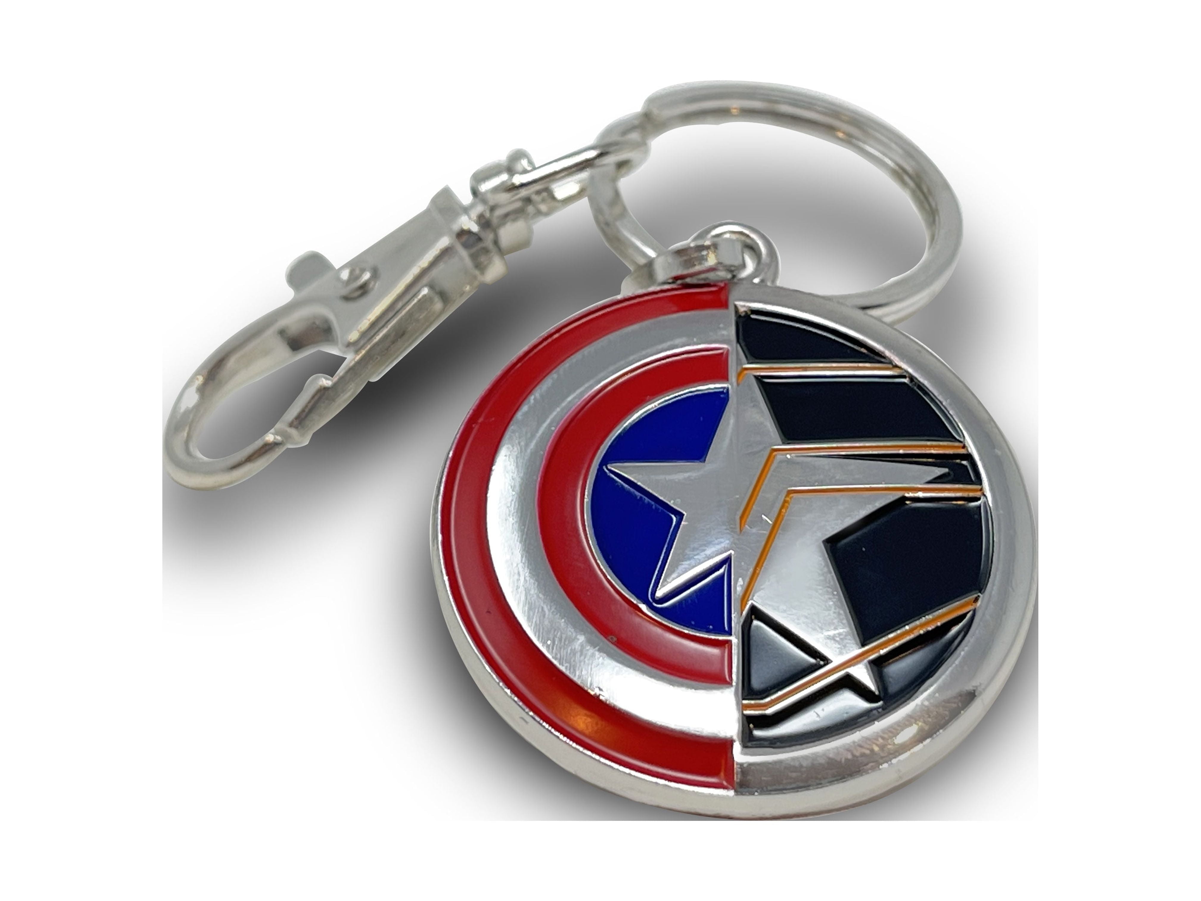 Marvel Studios Official: The Winter Soldier & Captain America Keychain ...