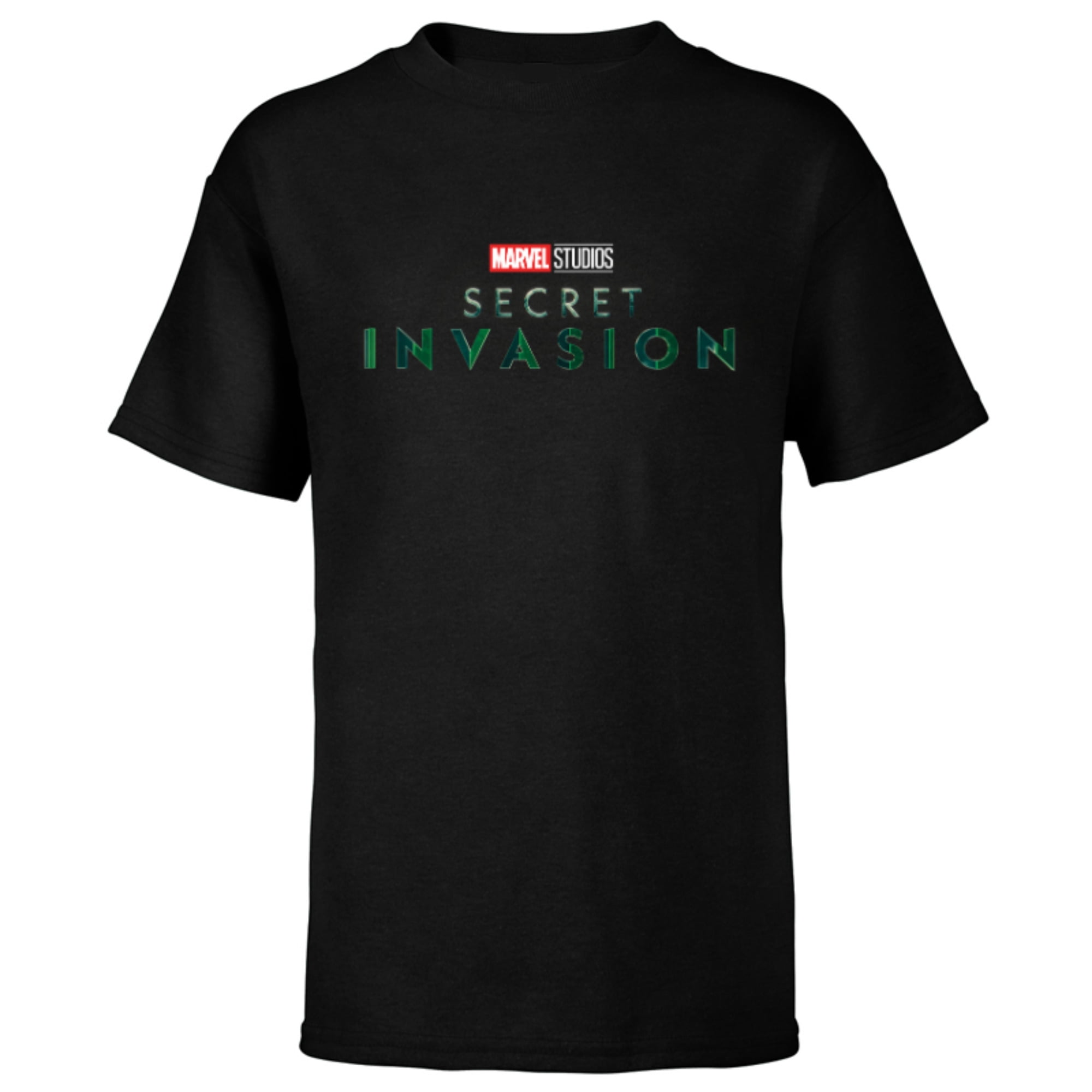 Marvel Studios Secret Invasion Series Title Logo Disney+ - Short Sleeve ...