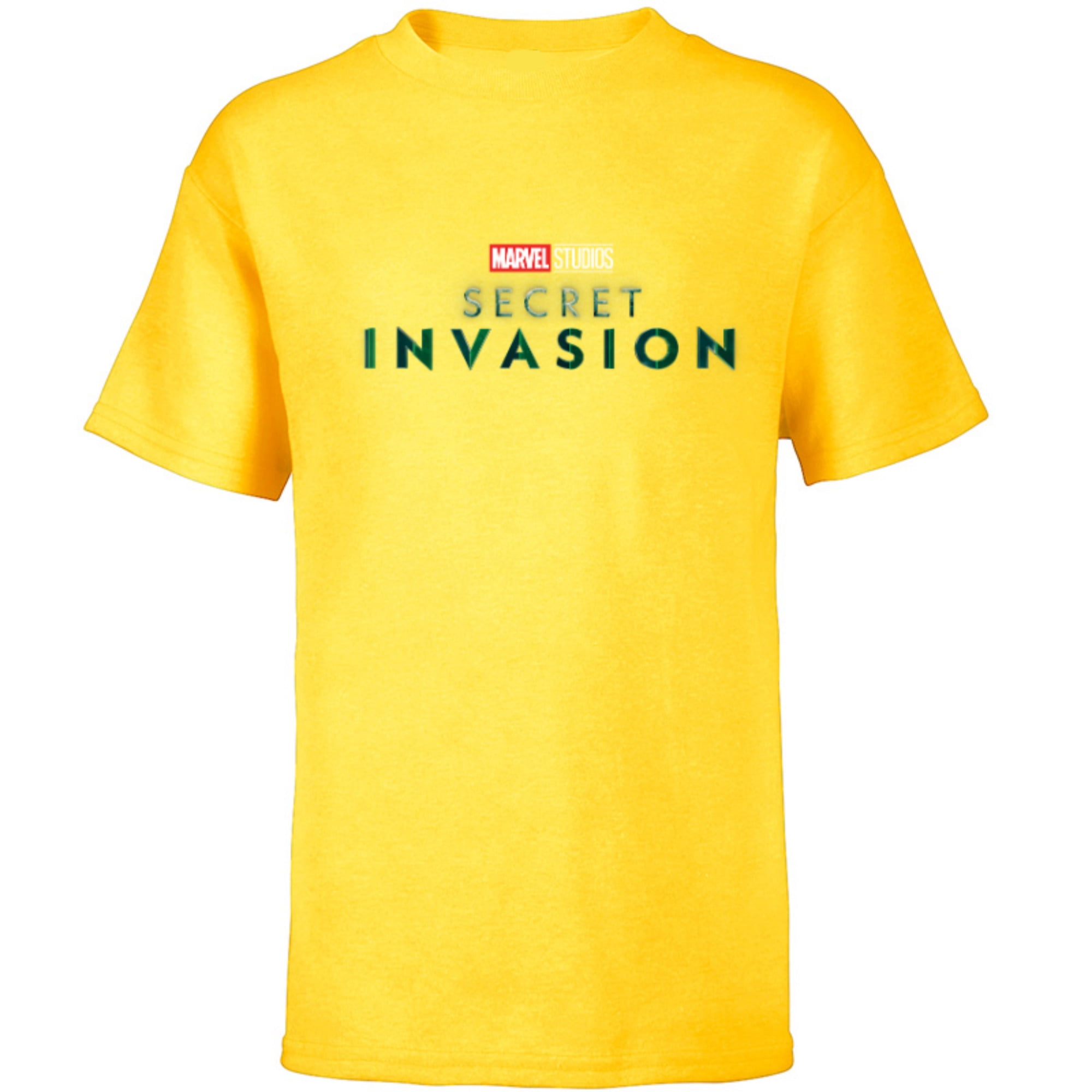 Marvel Studios Secret Invasion Series Title Logo Disney+ - Short Sleeve ...