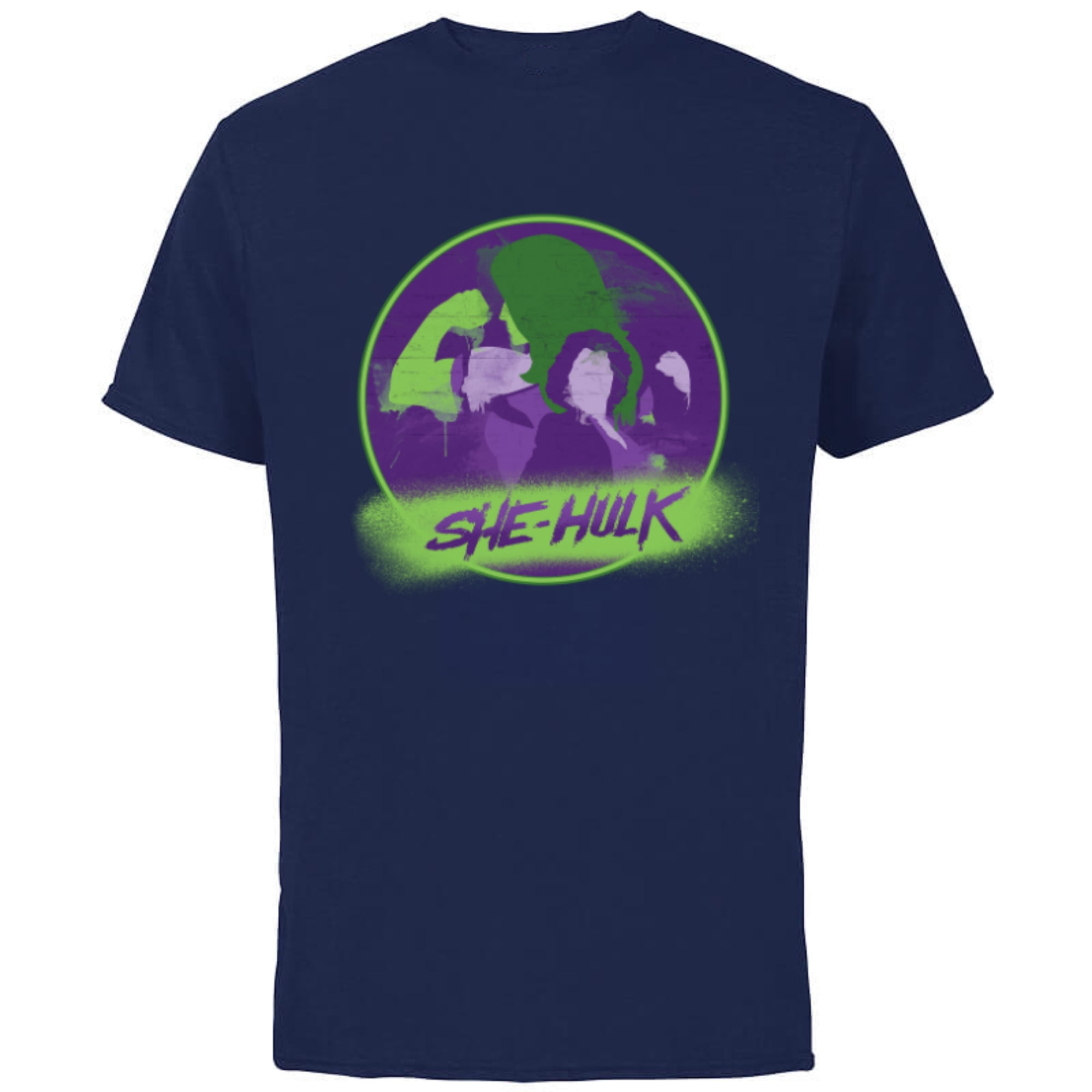 Marvel Studios She-Hulk Disney Plus Spray Paint - Short Sleeve Cotton T ...