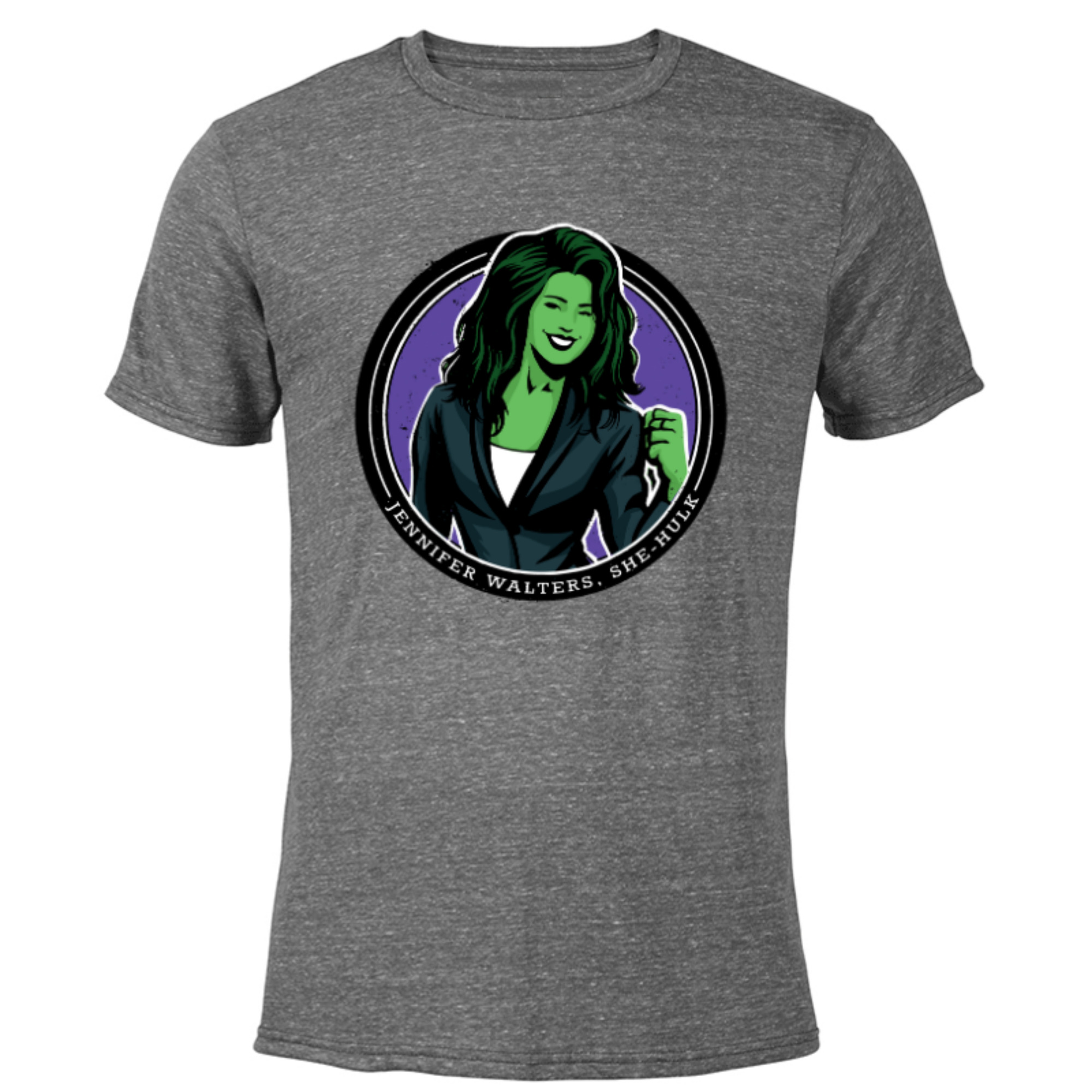Marvel Studios She-Hulk Jennifer Walters - Short Sleeve Blended T-Shirt ...