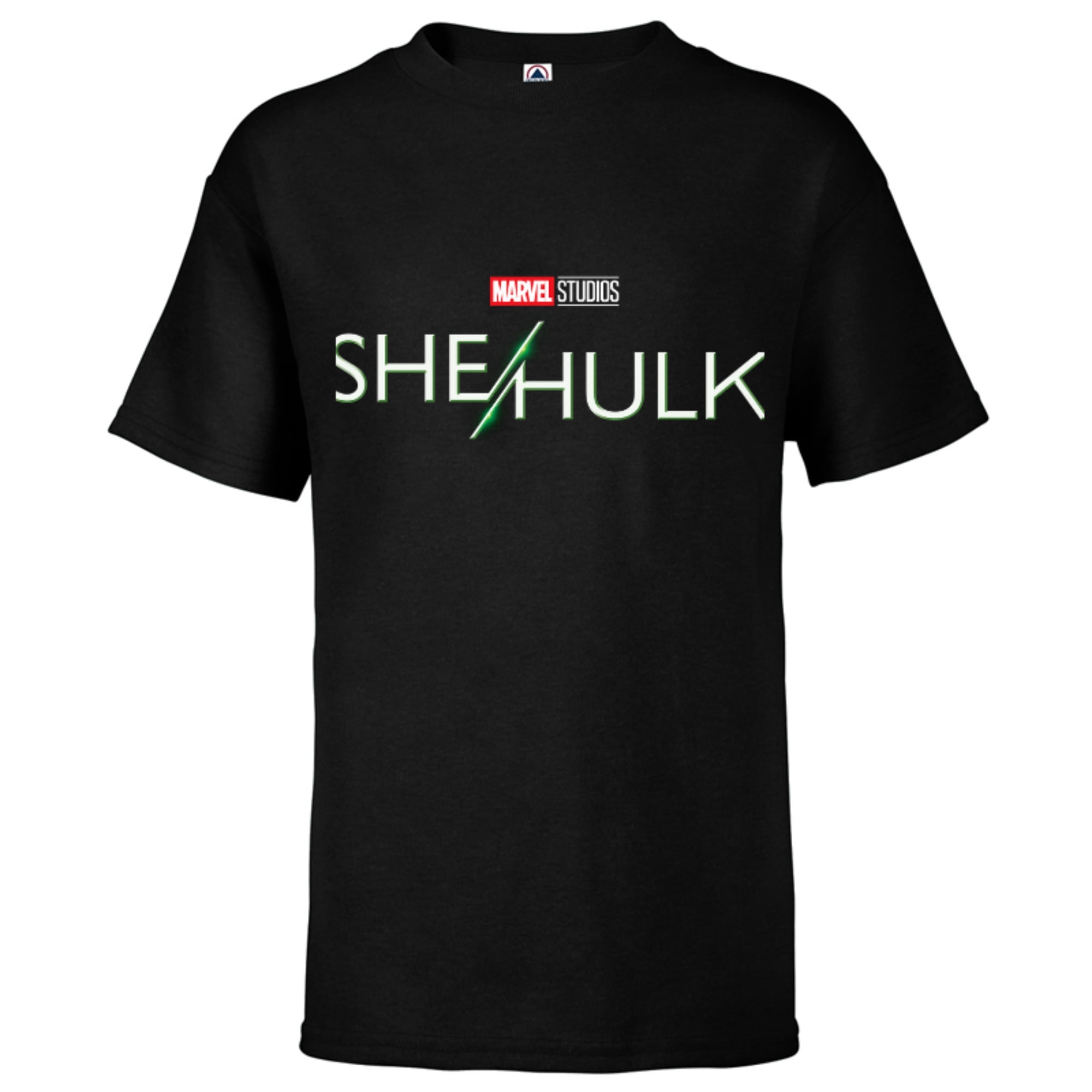 Marvel Studios She-Hulk Series Logo - Short Sleeve T-Shirt for Kids ...
