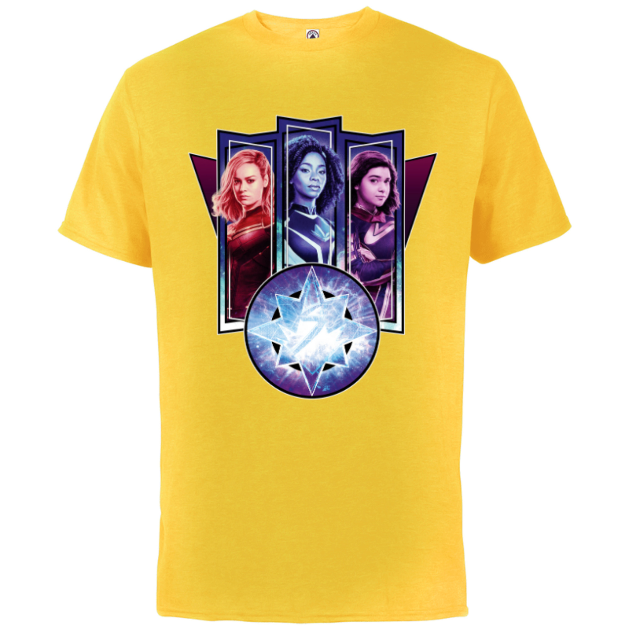 Men's Marvel Captain Marvel Higher Star Long Sleeve Shirt White Medium ...