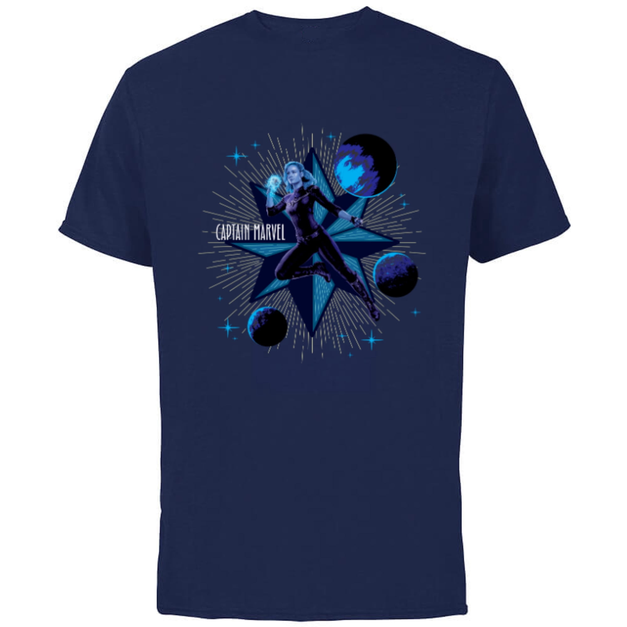 Marvel Studios The Marvels Captain Marvel and Star Symbol - Short ...