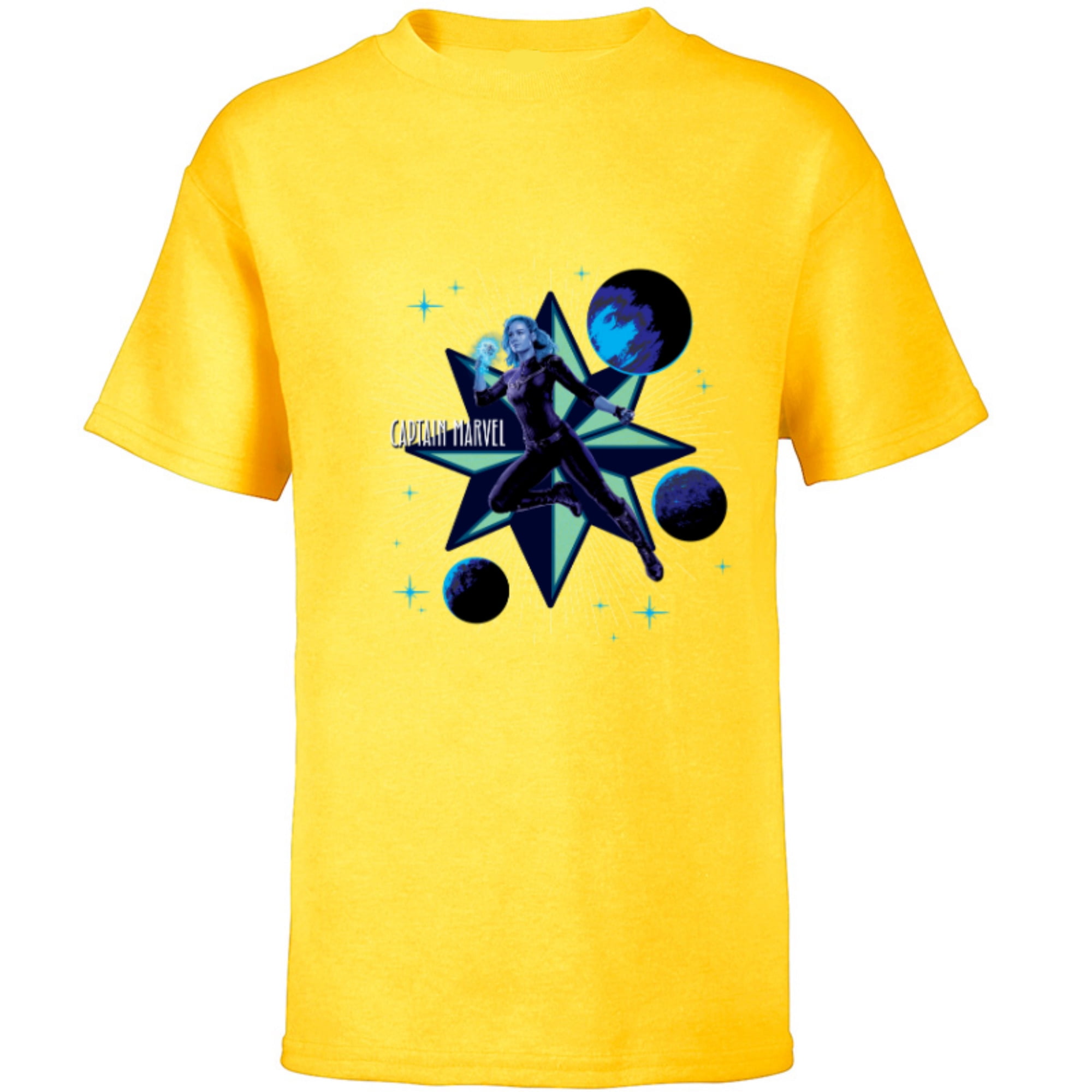 Marvel Studios The Marvels Captain Marvel and Star Symbol - Short ...