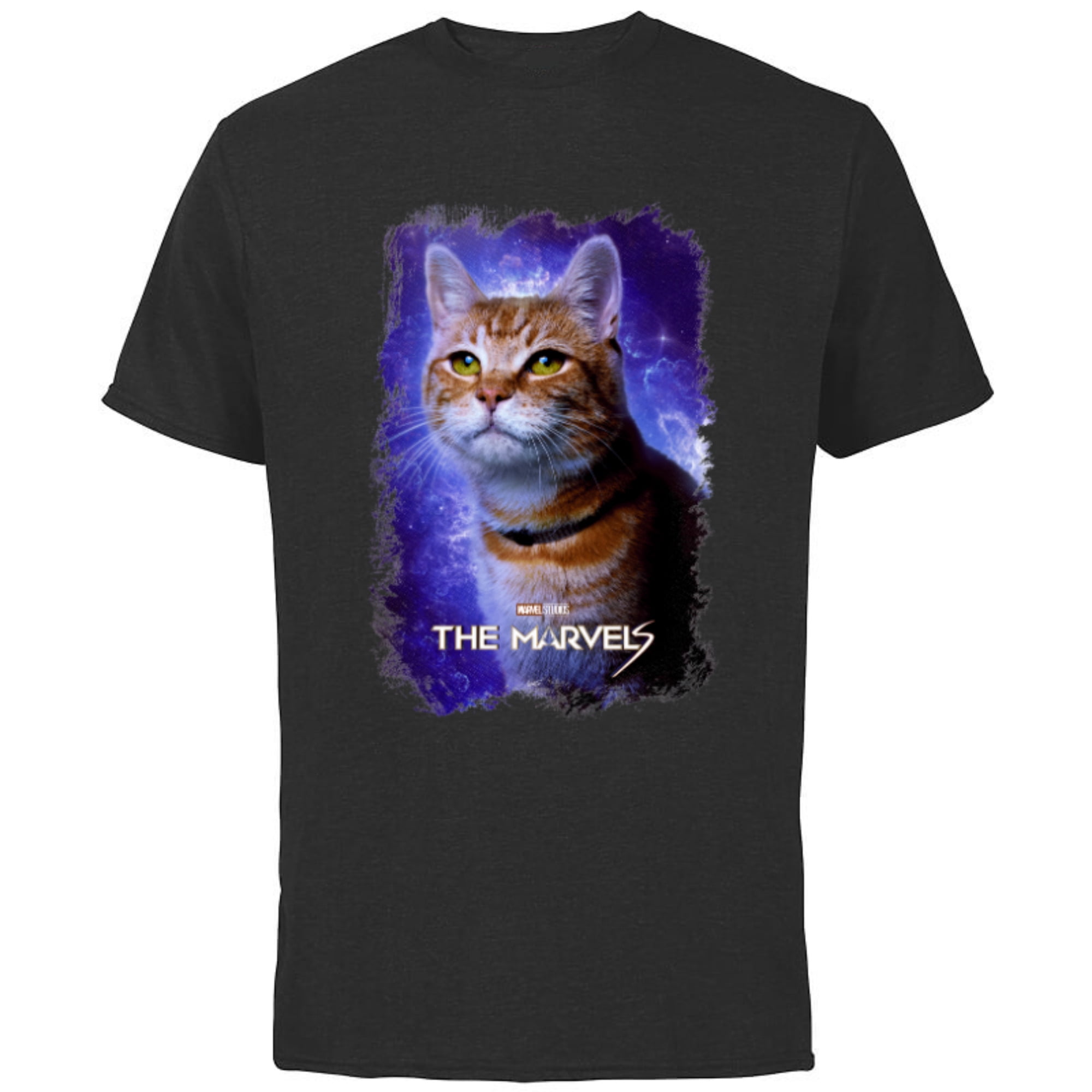 Marvel Studios The Marvels Goose the Flerken Cat Poster - Short Sleeve ...