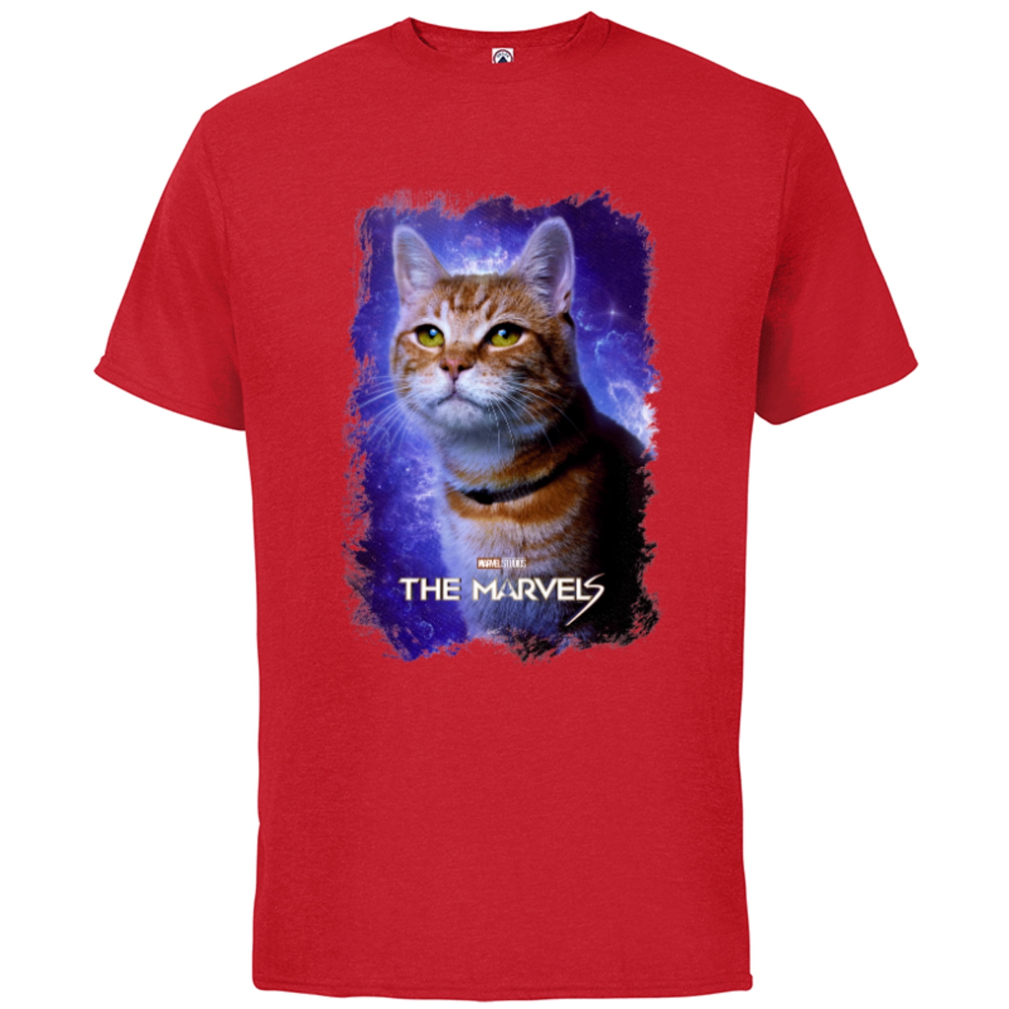 Marvel Studios The Marvels Goose the Flerken Cat Poster - Short Sleeve ...
