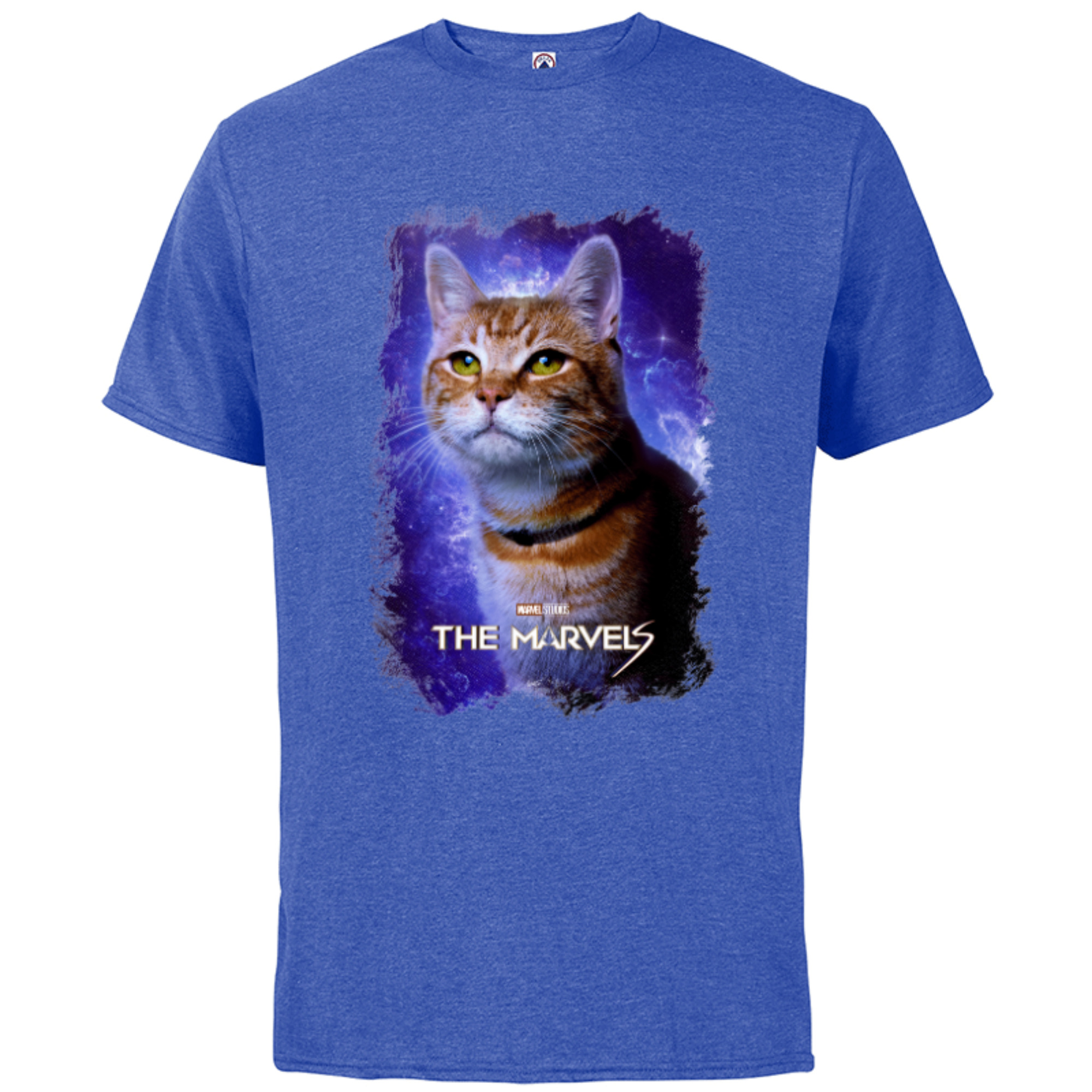 Marvel Studios The Marvels Goose the Flerken Cat Poster - Short Sleeve ...