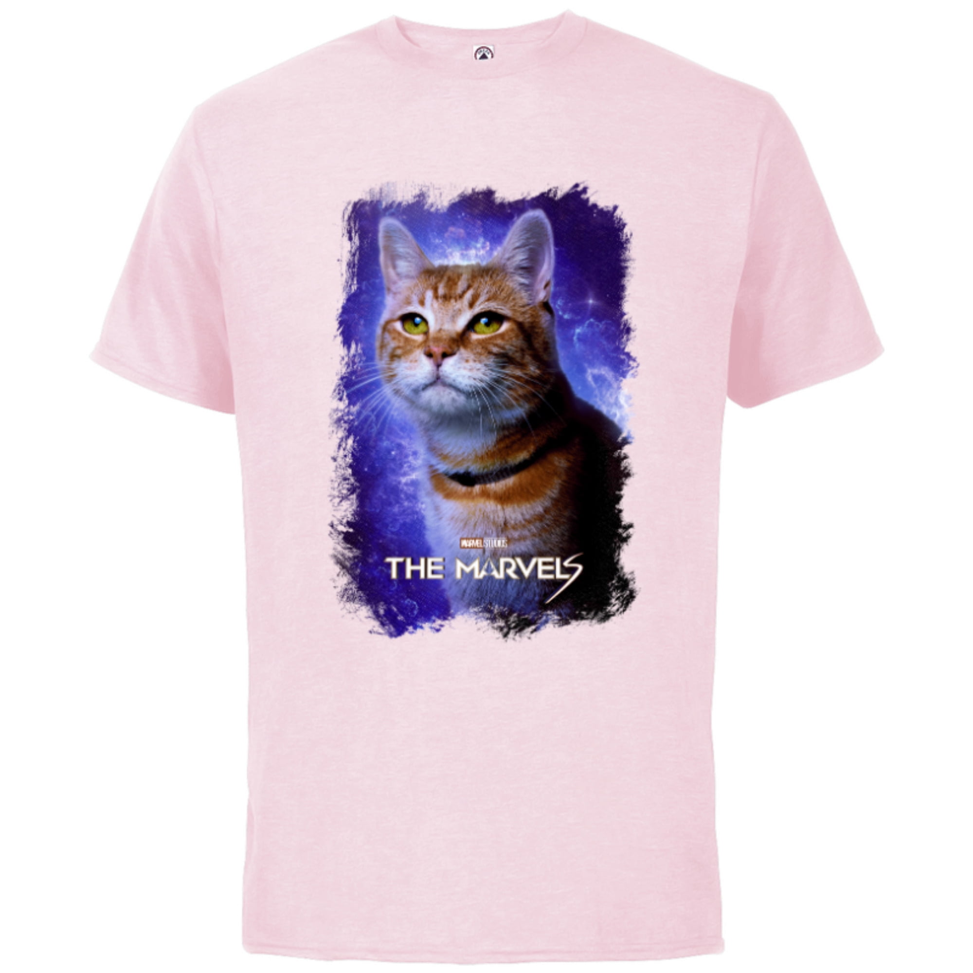 Marvel Studios The Marvels Goose the Flerken Cat Poster - Short Sleeve ...